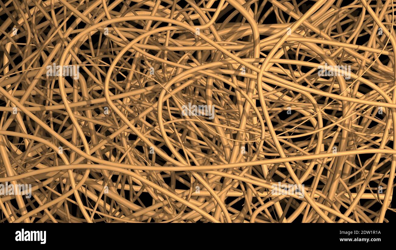 Fibers extreme close up magnification . Microfibers in filter or mask ...