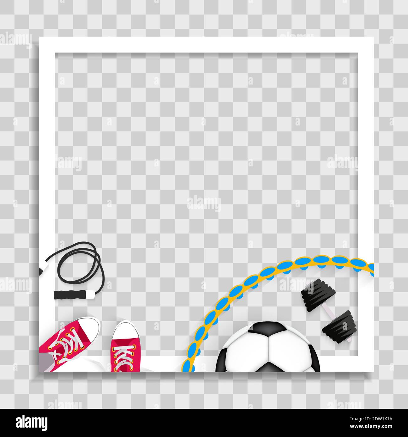 Soccer Border Template