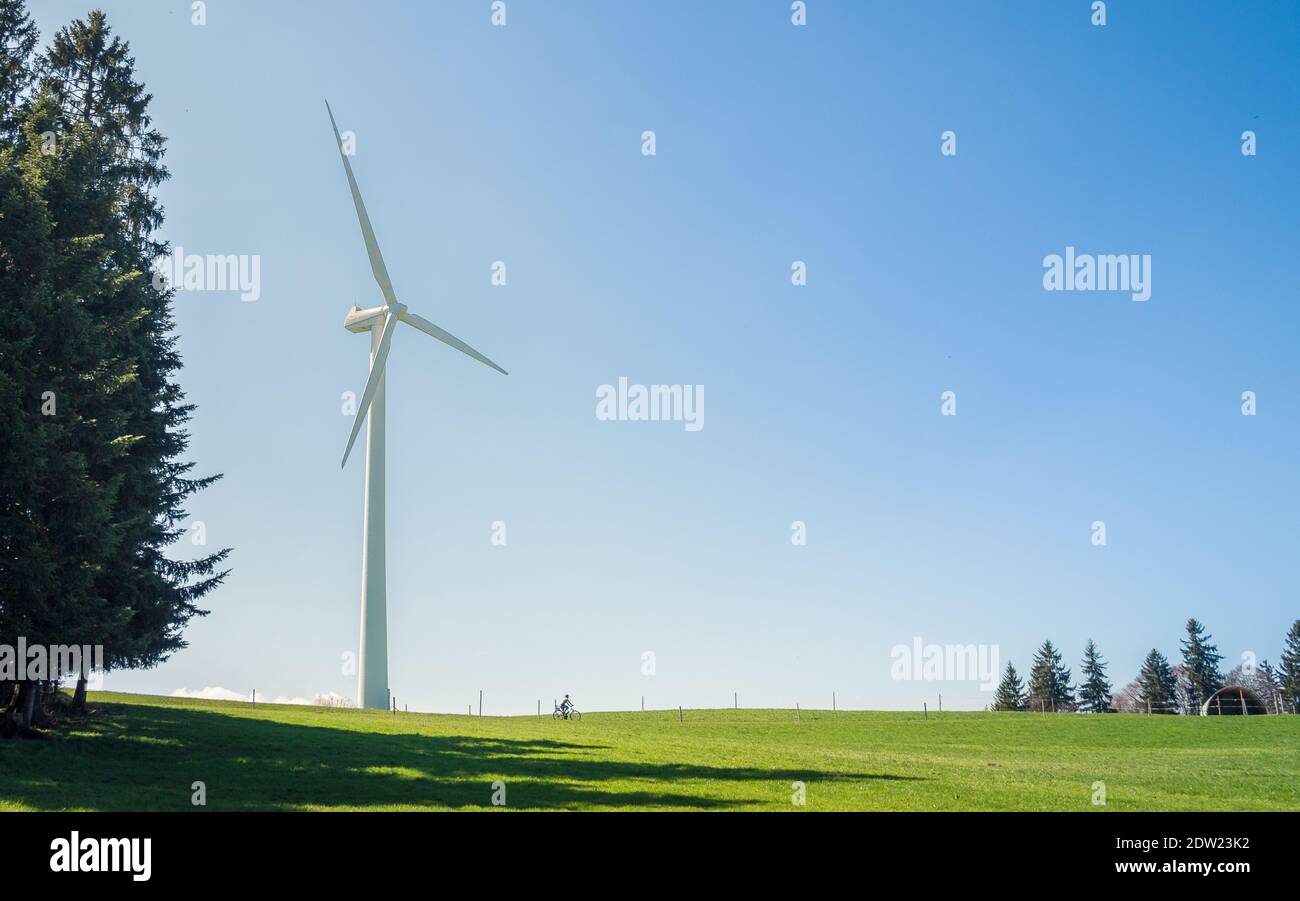 Windmill on a hill hi-res stock photography and images - Alamy