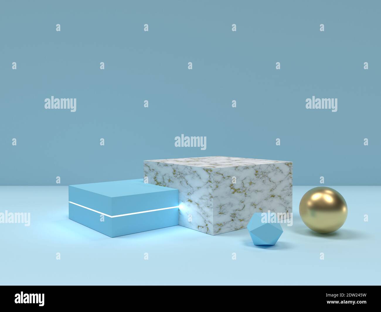 Blue marble round platform hi-res stock photography and images - Alamy