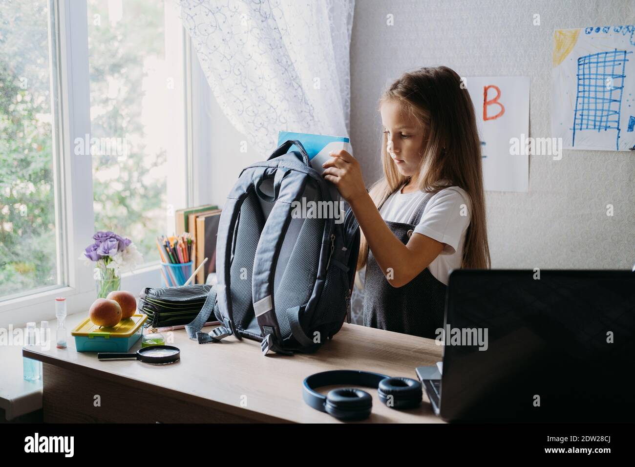 Back to school, schoolchildren hygiene, safety precautions after ...