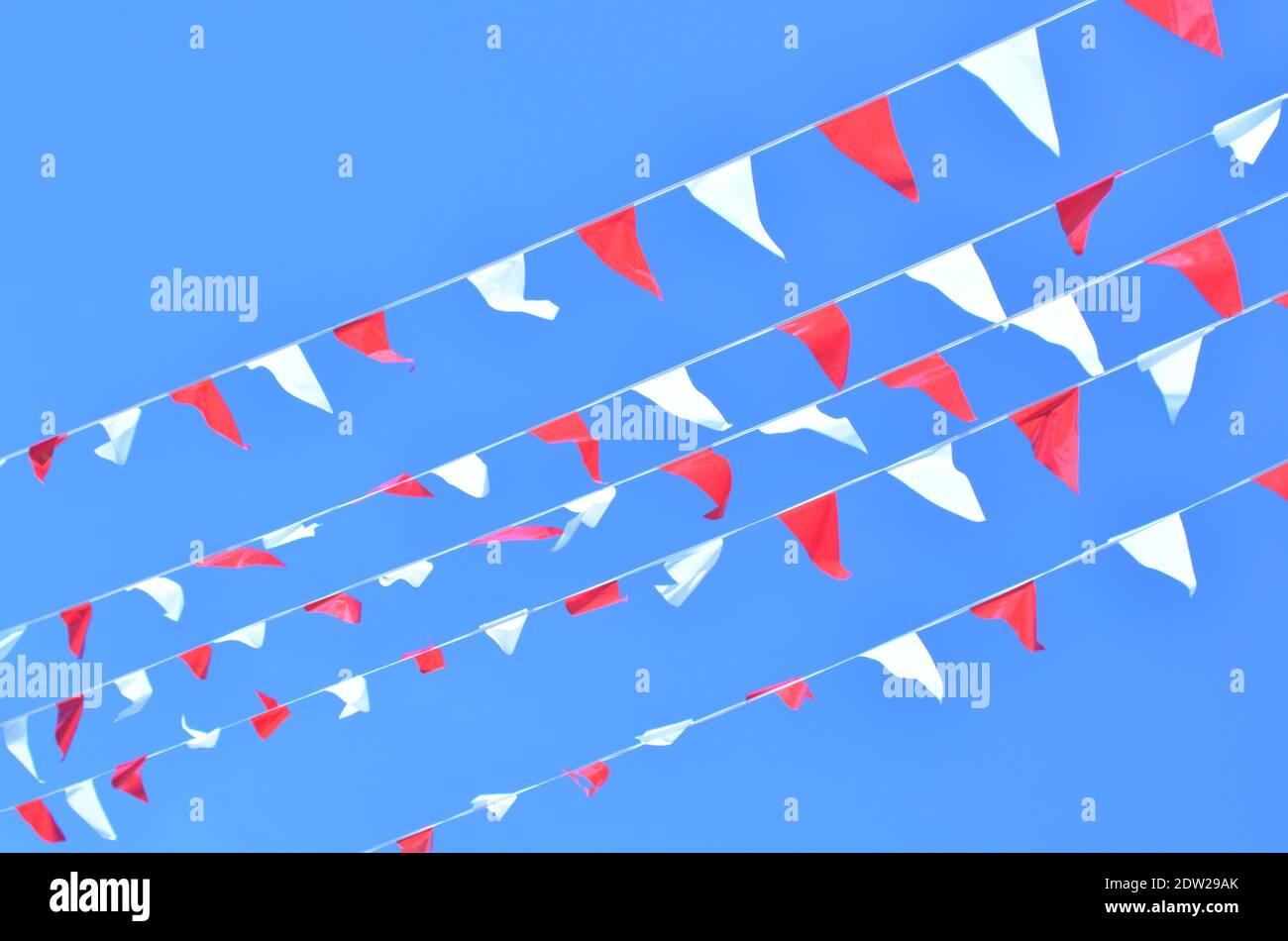 Blue triangle flag hi-res stock photography and images - Alamy