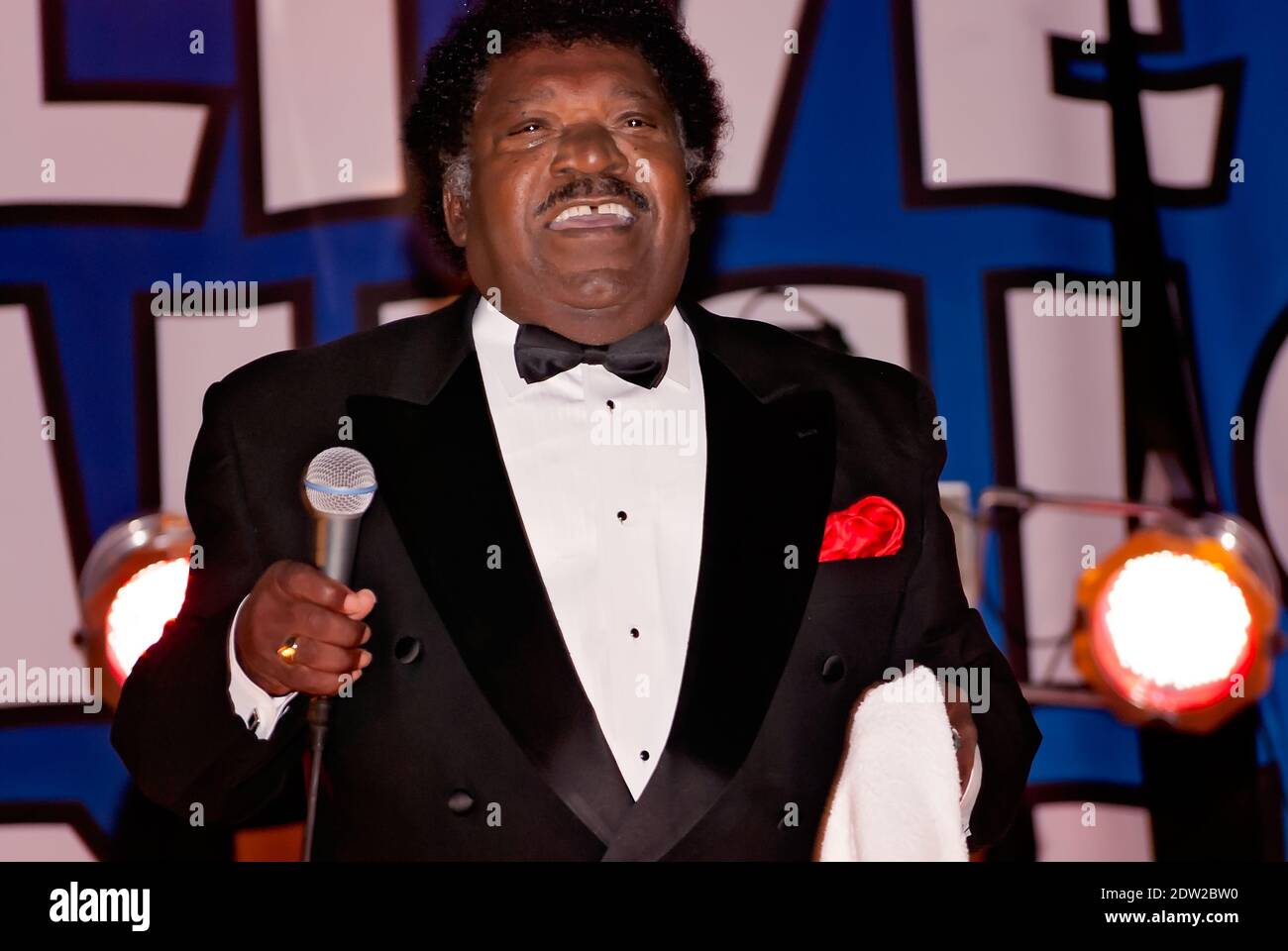 Percy Sledge performs at the Legends Concert, Oct. 16, 2010, in ...