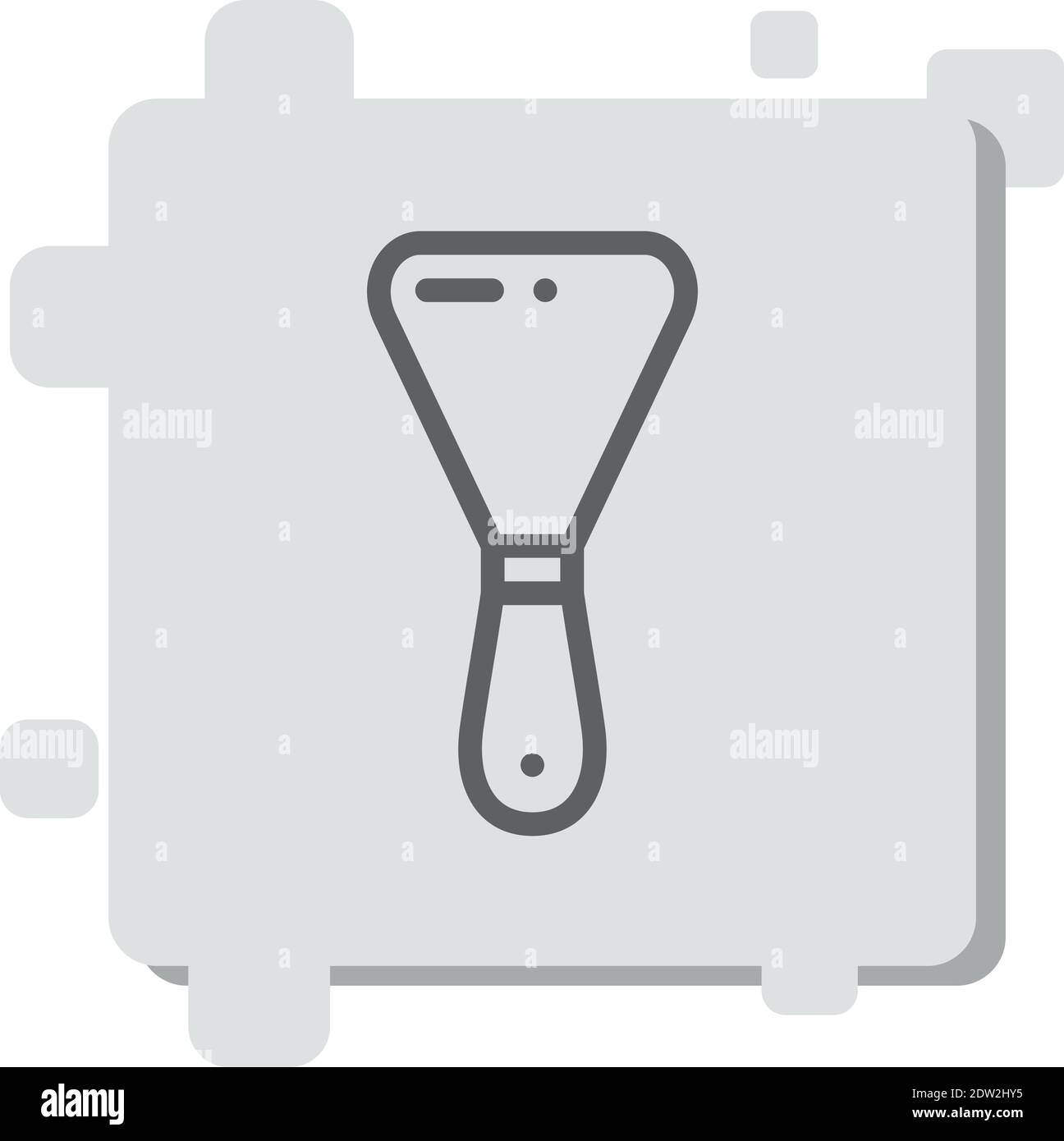 putty knife vector icon modern simple vector illustration Stock Vector ...