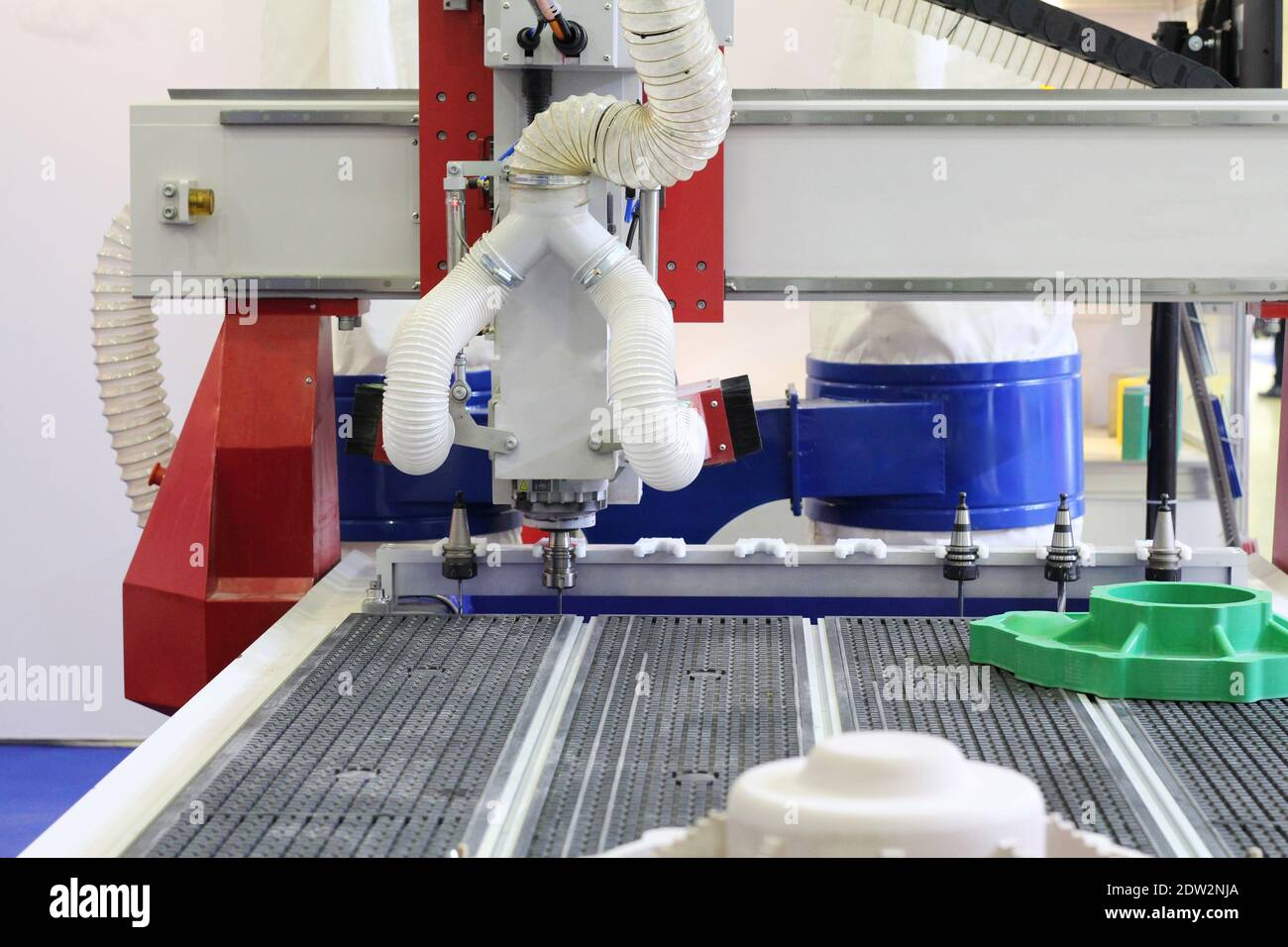 Machine In Factory Stock Photo - Alamy