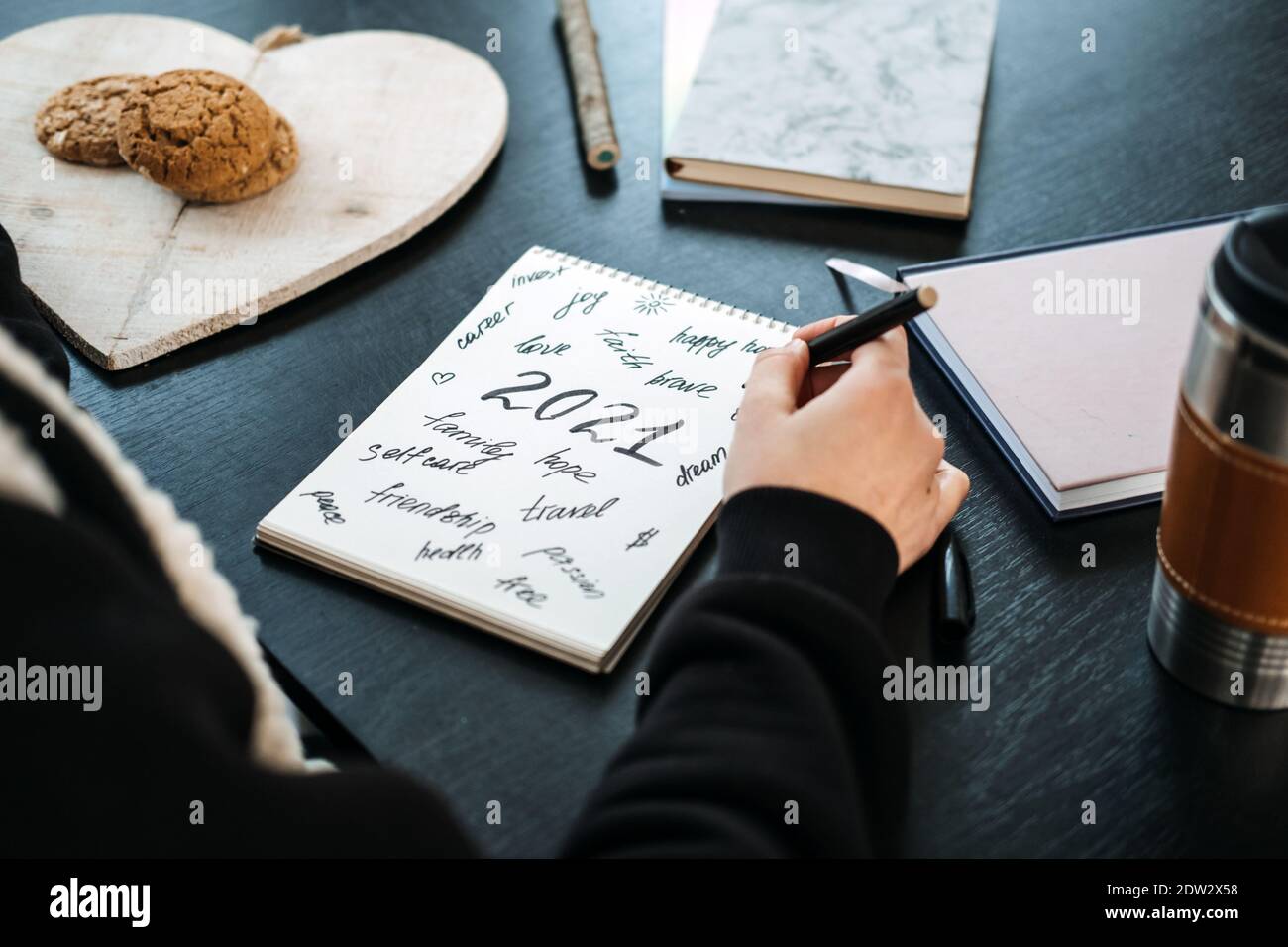 Goal setting planner hi-res stock photography and images - Alamy