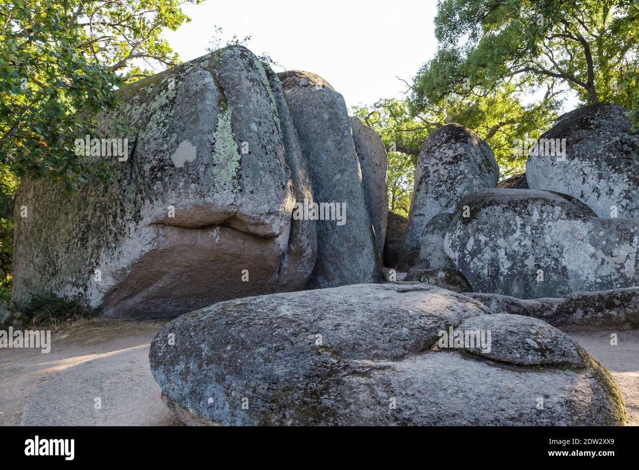 Prehistoric rock sanctuary Beglik tash in Bulgaria used by the Thracian ...