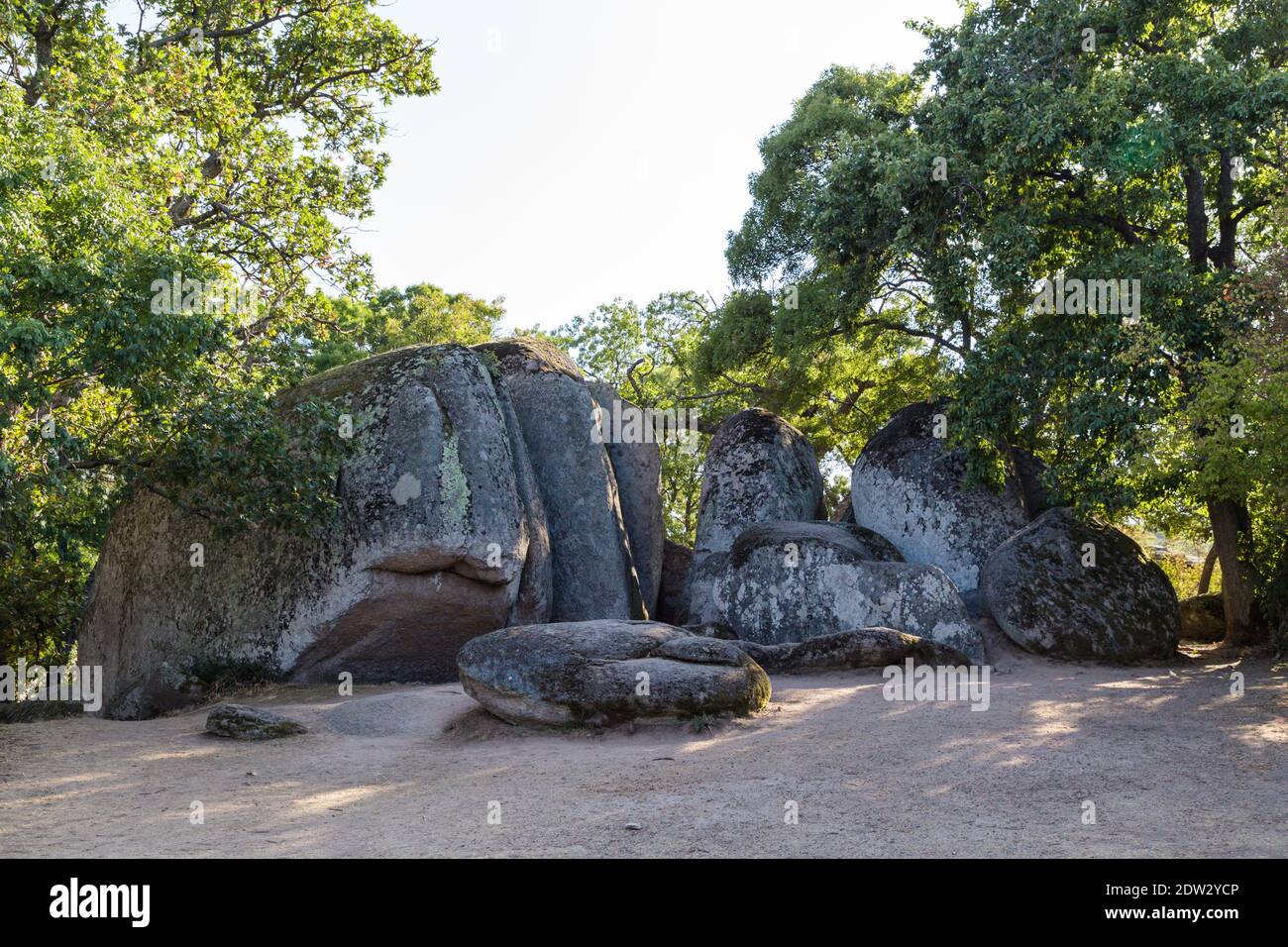 Prehistoric rock sanctuary Beglik tash in Bulgaria used by the Thracian ...