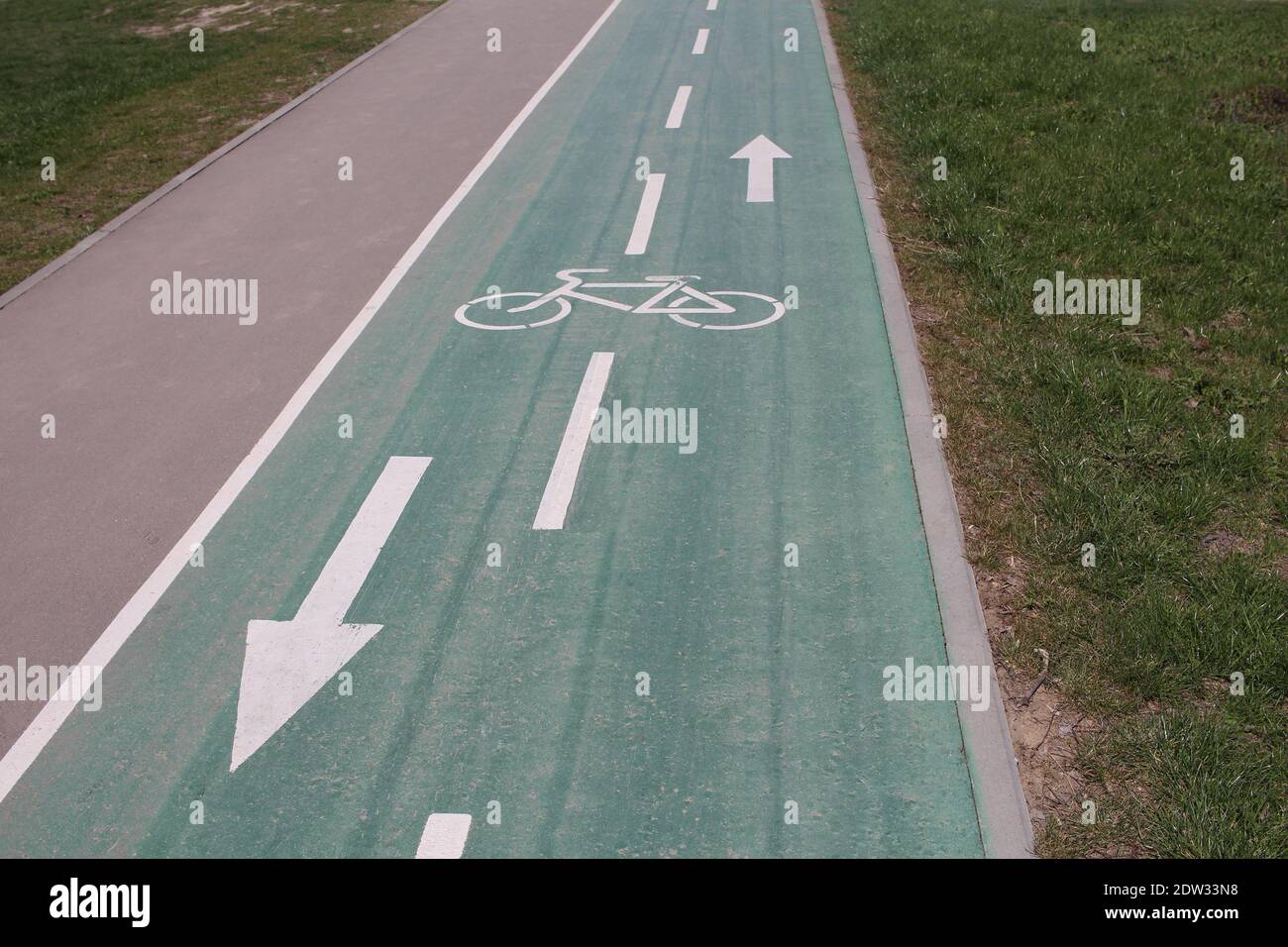 Road Marking Arrow High Resolution Stock Photography and Images - Alamy