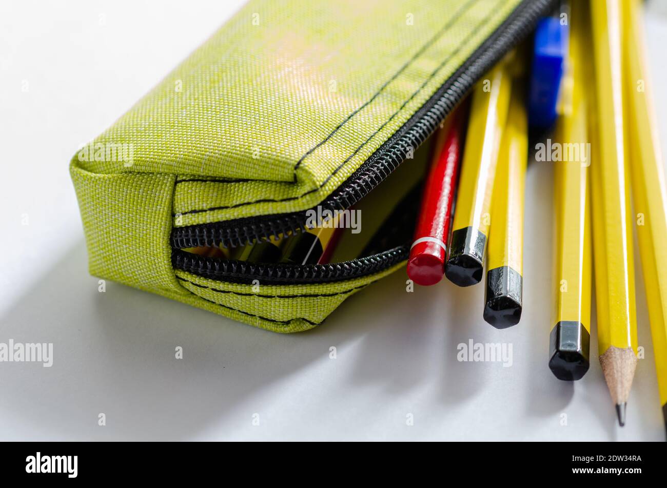 Open pencil case hi-res stock photography and images - Alamy