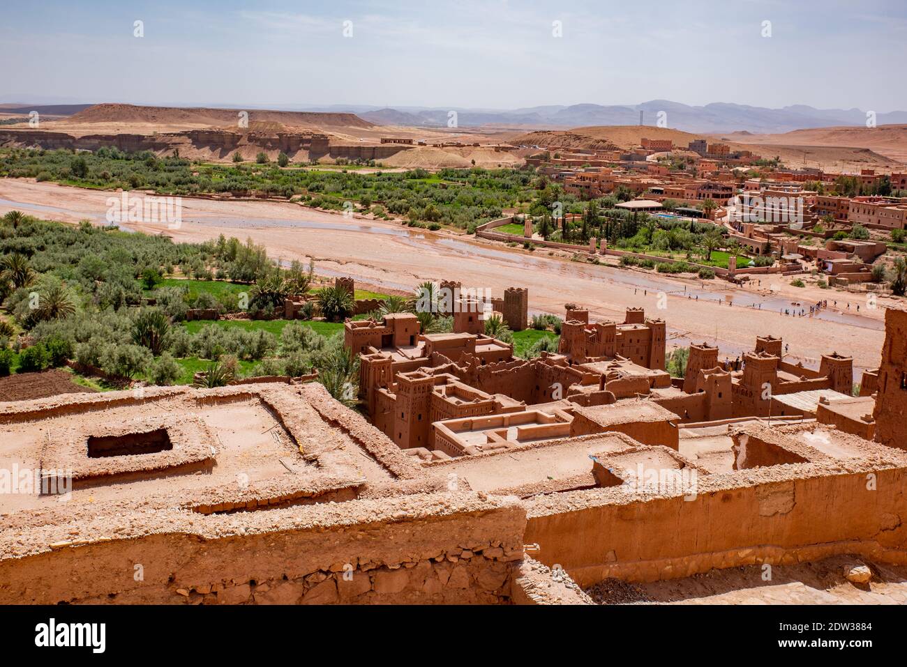 Village with river in Marrakech, Morocco Stock Photo - Alamy