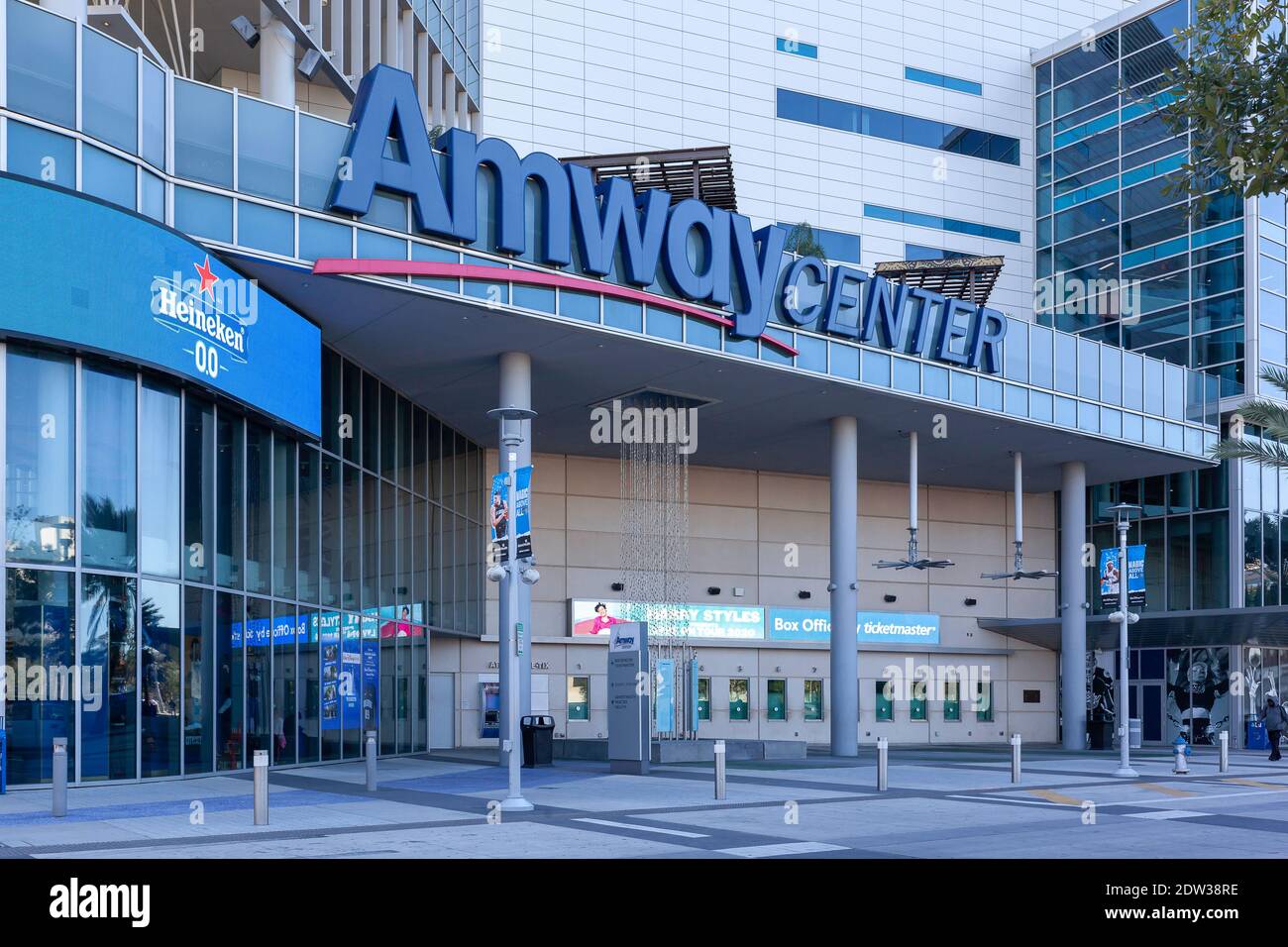 Entrance to Amway Center in Orlando, Florida, USA Stock Photo - Alamy