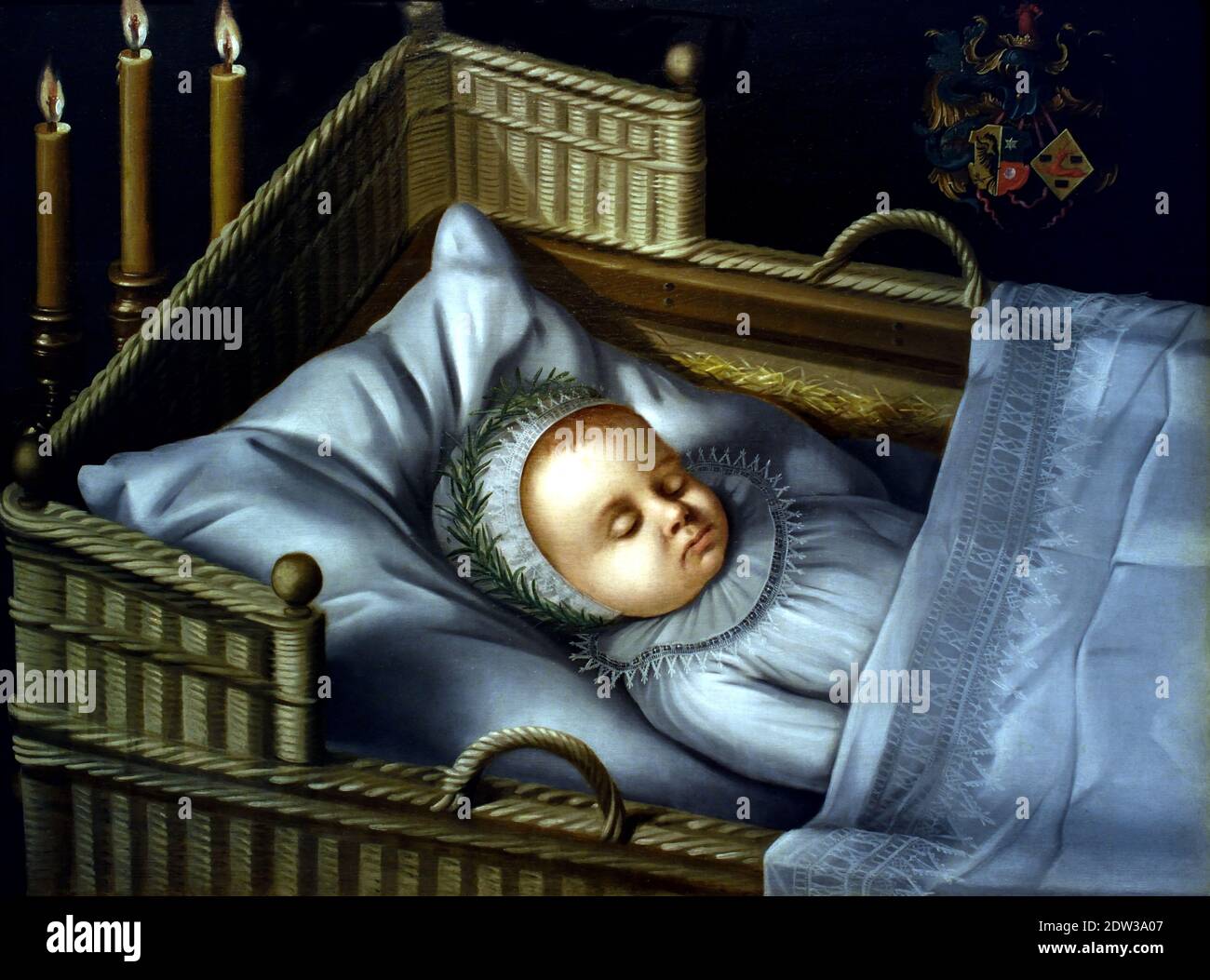 Aelke van Juckema one year old 1607 (oldest Dutch death portrait of a ...