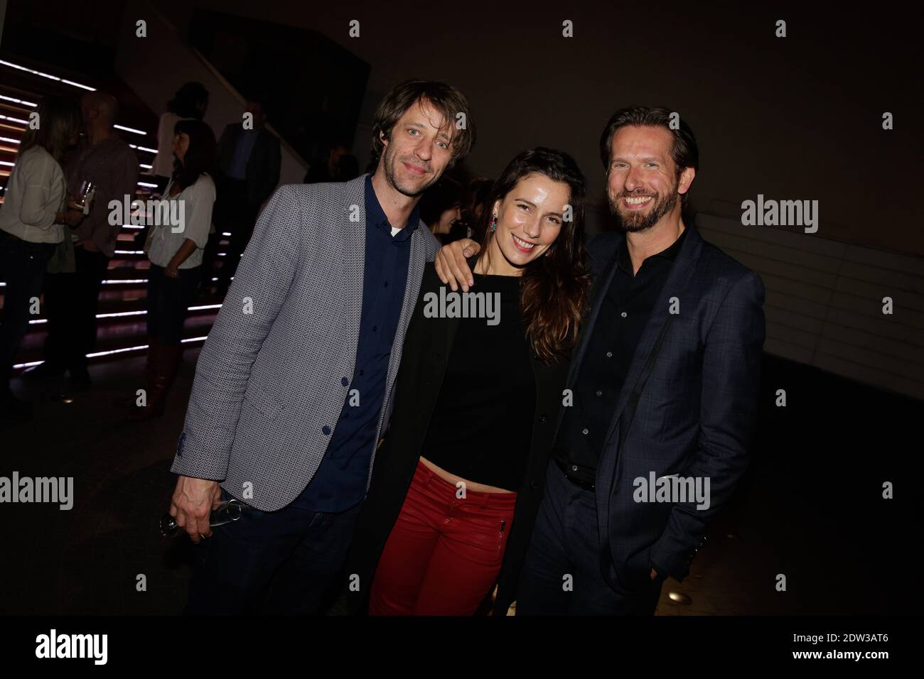 Zoe Felix and her husband Benjamin, with Sam Bobino attending the 300th ...