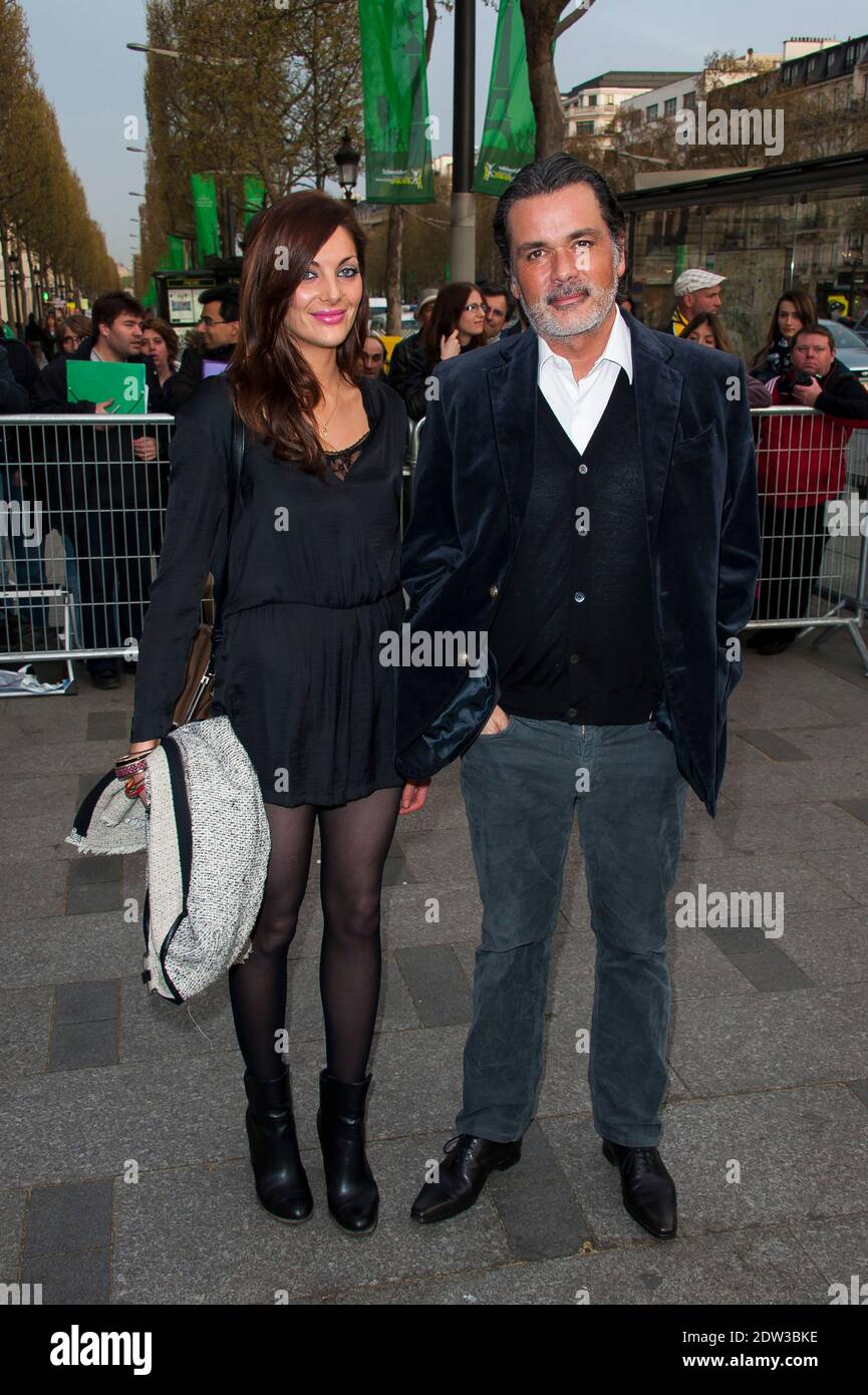 Christophe Barratier and his girlfriend Gwendoline attending the ...