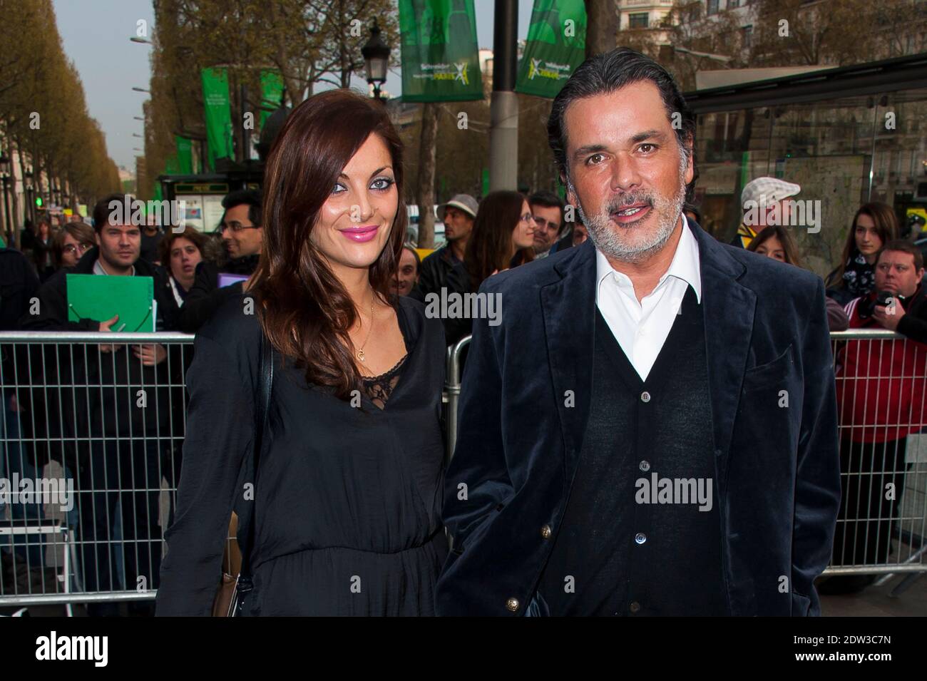 Christophe Barratier and his girlfriend Gwendoline attending the ...