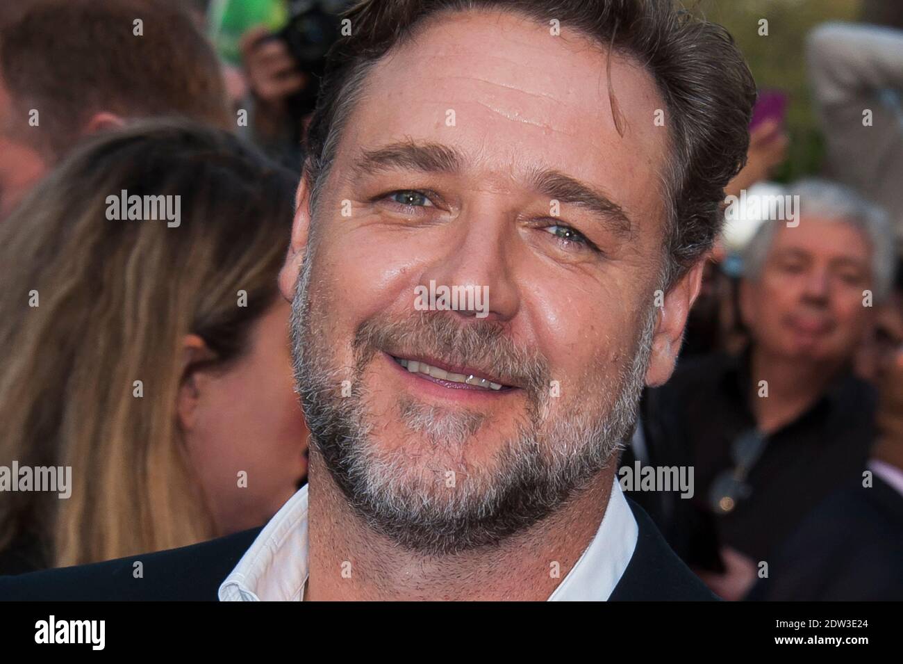 Russell Crowe arrives for the premiere of the film Noah (Noe) at Cinema ...