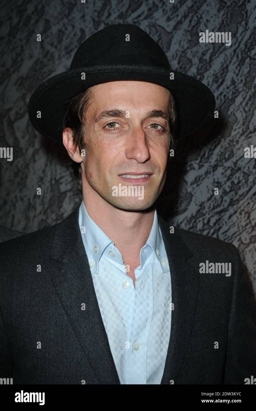 Benjamin Pech attending the Ruinart Party in Paris, France, on April 03 ...