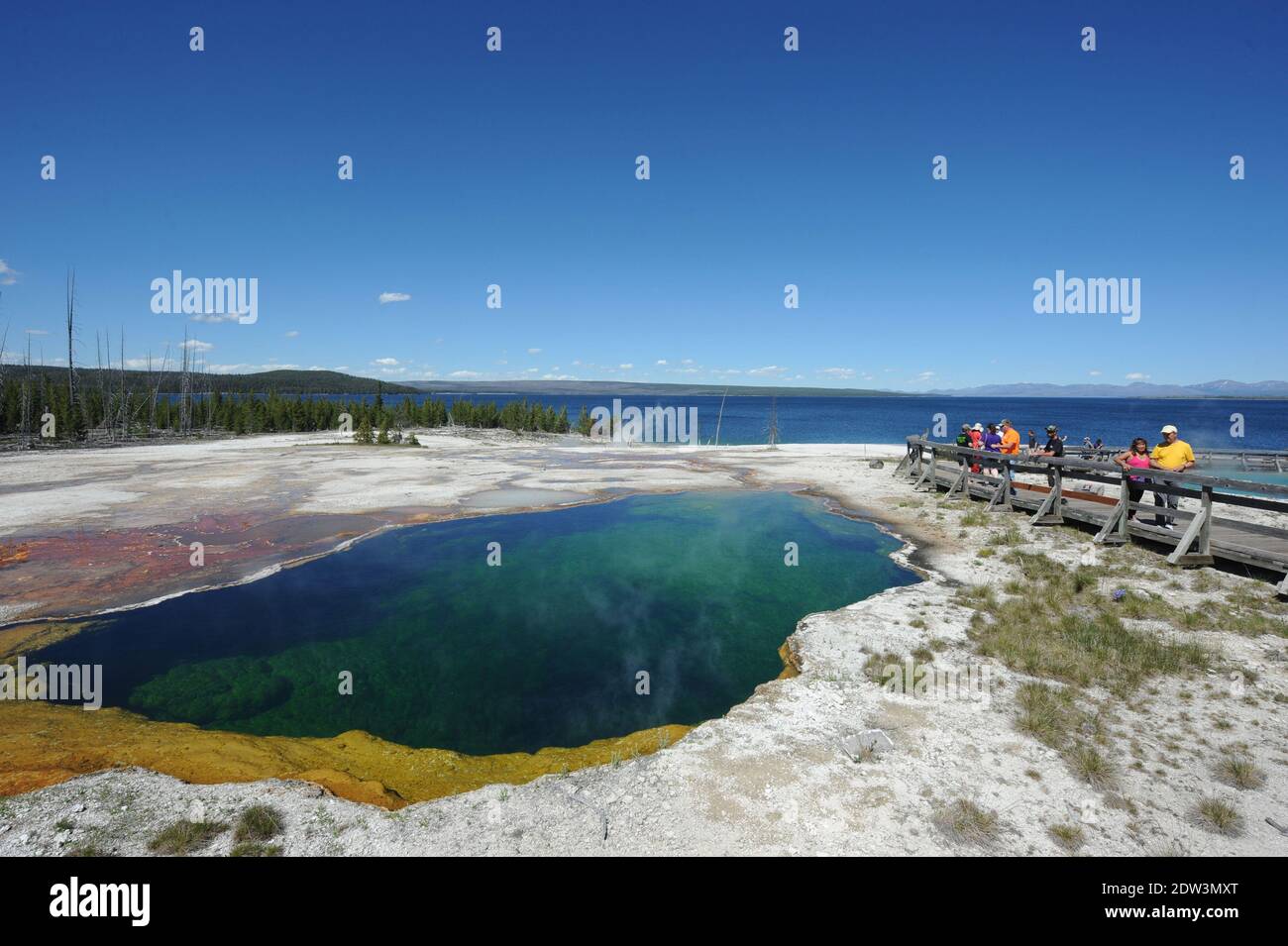Yellowstone is a super volcano hi-res stock photography and images - Alamy