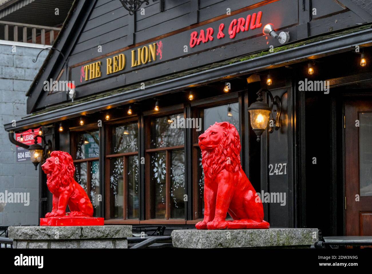 The Red Lion, Bar and Lounge, Dundarave, West Vancouver, British ...