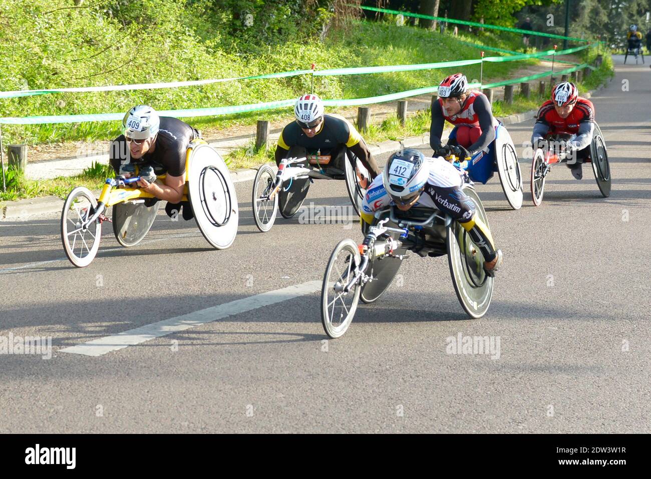 Handisport champions running his first ever Marathon during the 2014 ...