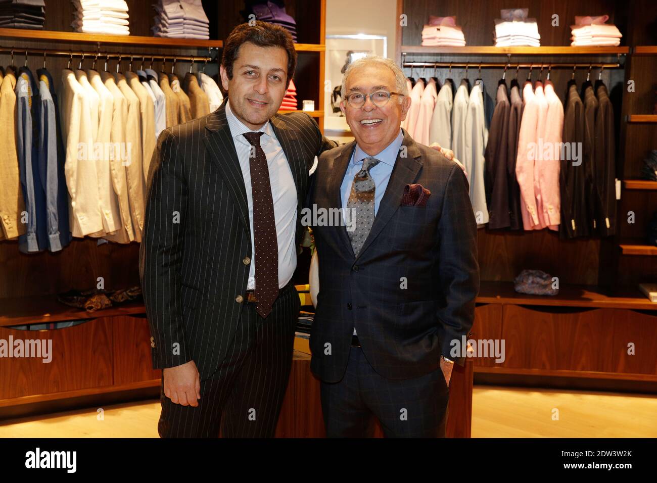 Stephane Cremieux and his father Daniel Cremieux attending the 'Daniel ...