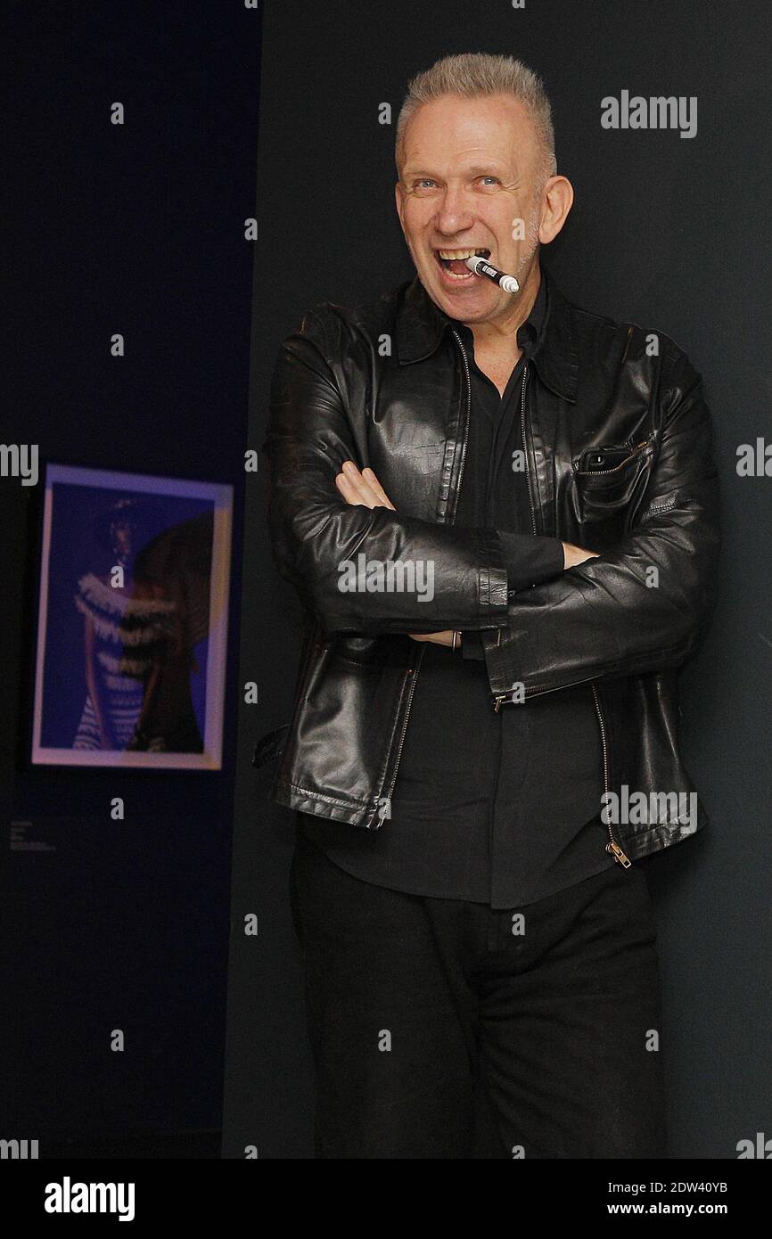 Designer Jean-Paul Gaultier attending The Fashion World of Jean-Paul ...