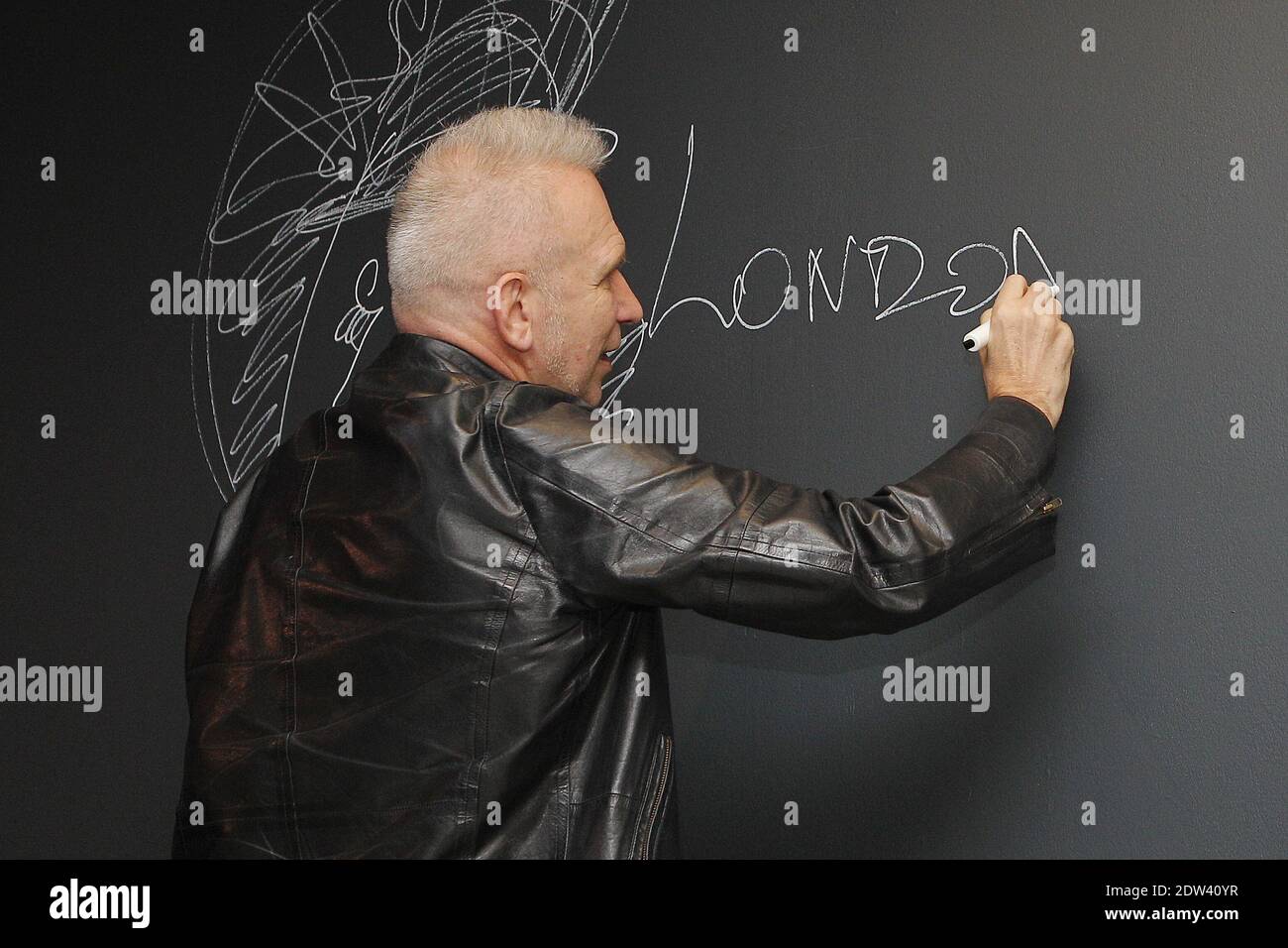 Designer Jean-Paul Gaultier attending The Fashion World of Jean-Paul ...