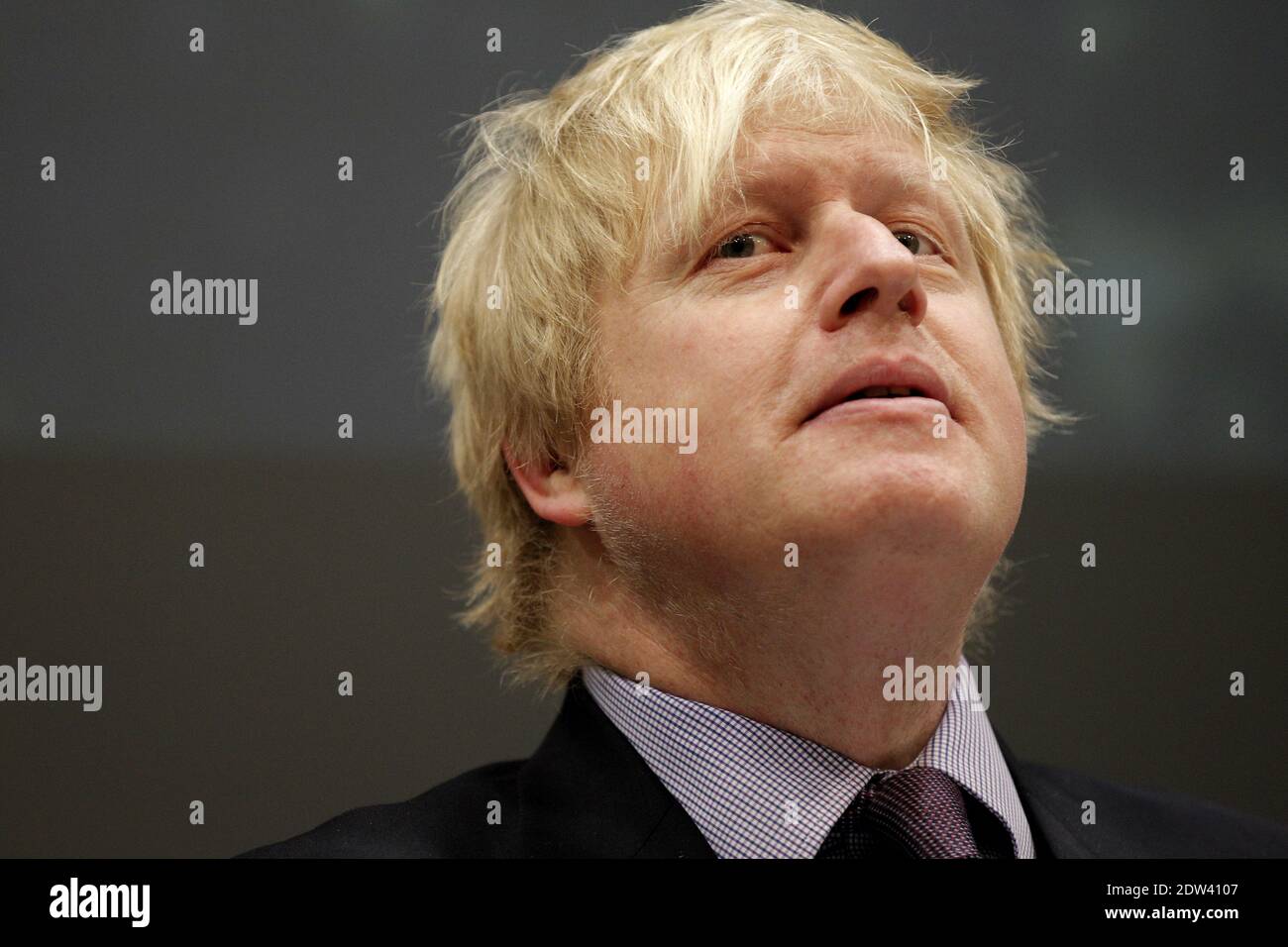 The Mayor of London Boris Johnson, Conference at MedCity, London, UK ...