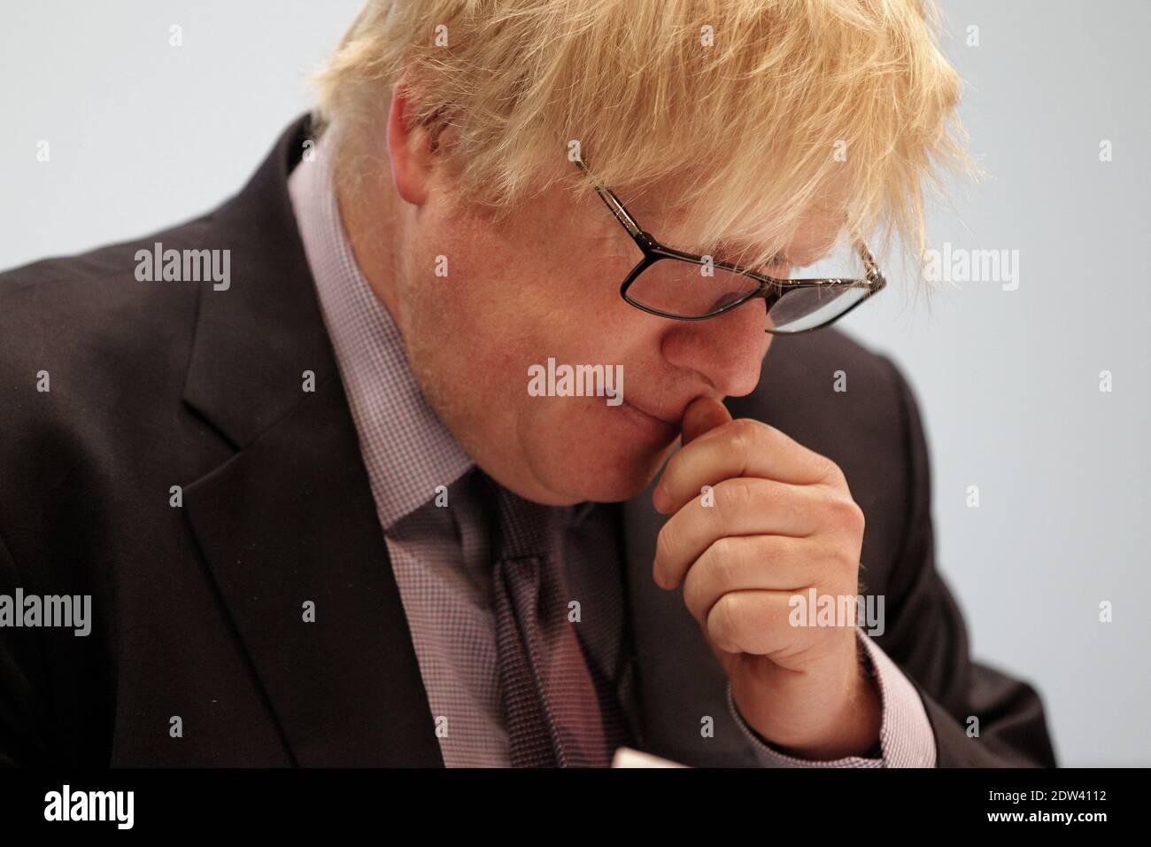 The Mayor of London Boris Johnson, Conference at MedCity, London, UK ...