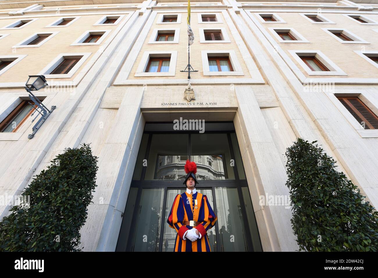 The Casa Santa Marta, the guest house in the Vatican on April 7, 2014 ...