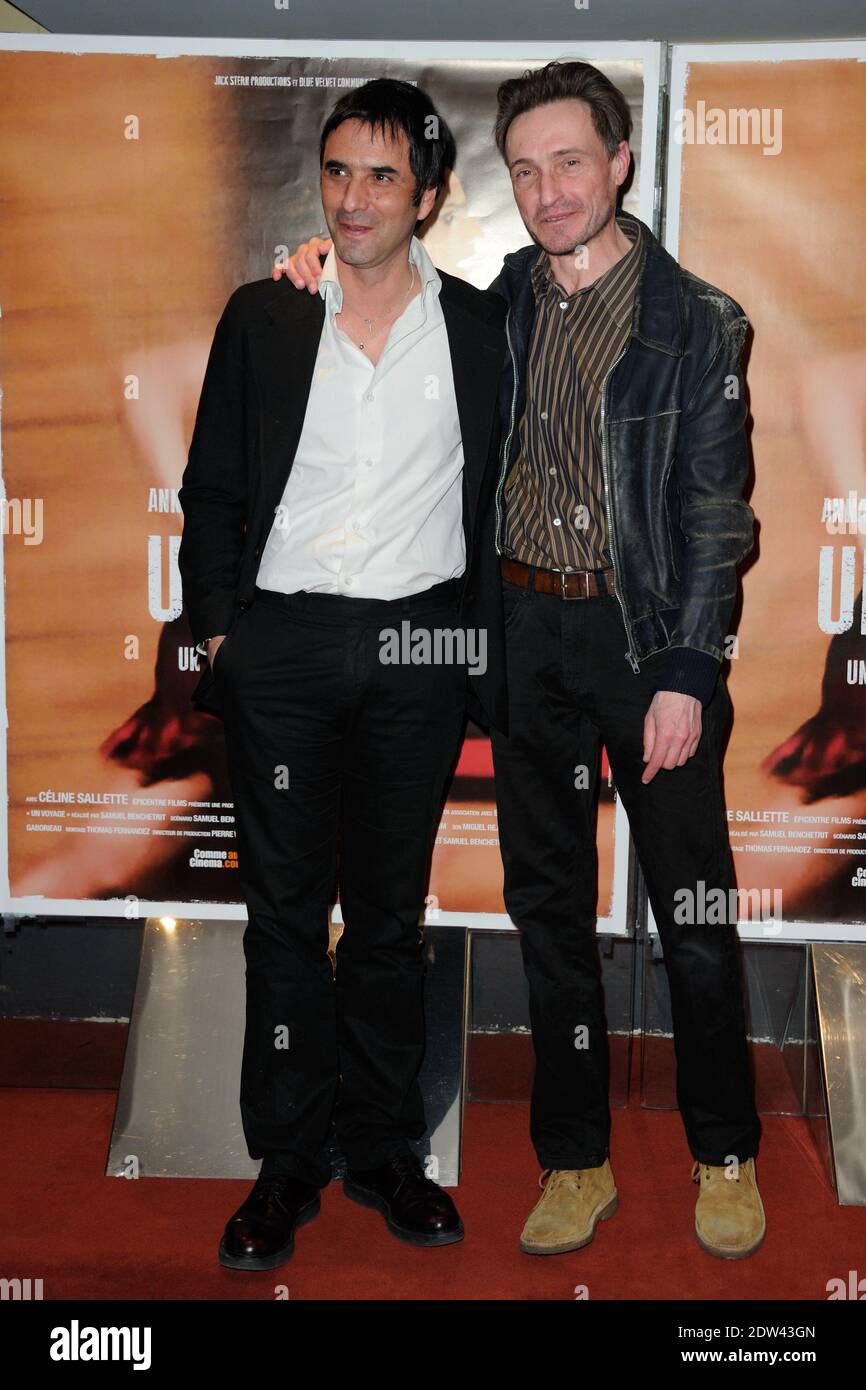 Samuel Benchetrit and Yann Goven attending the 'Un Voyage' Paris ...