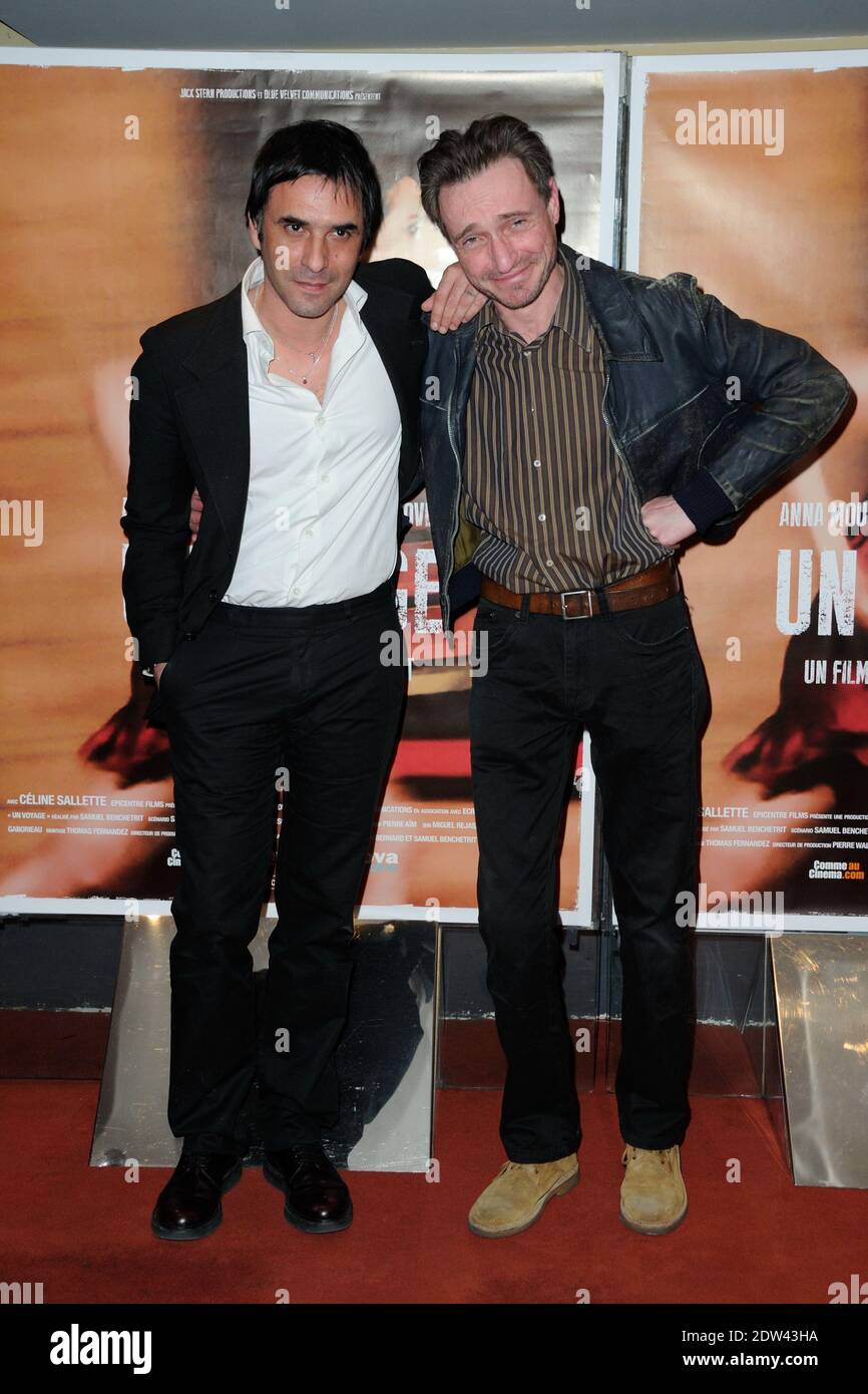 Samuel Benchetrit and Yann Goven attending the 'Un Voyage' Paris ...