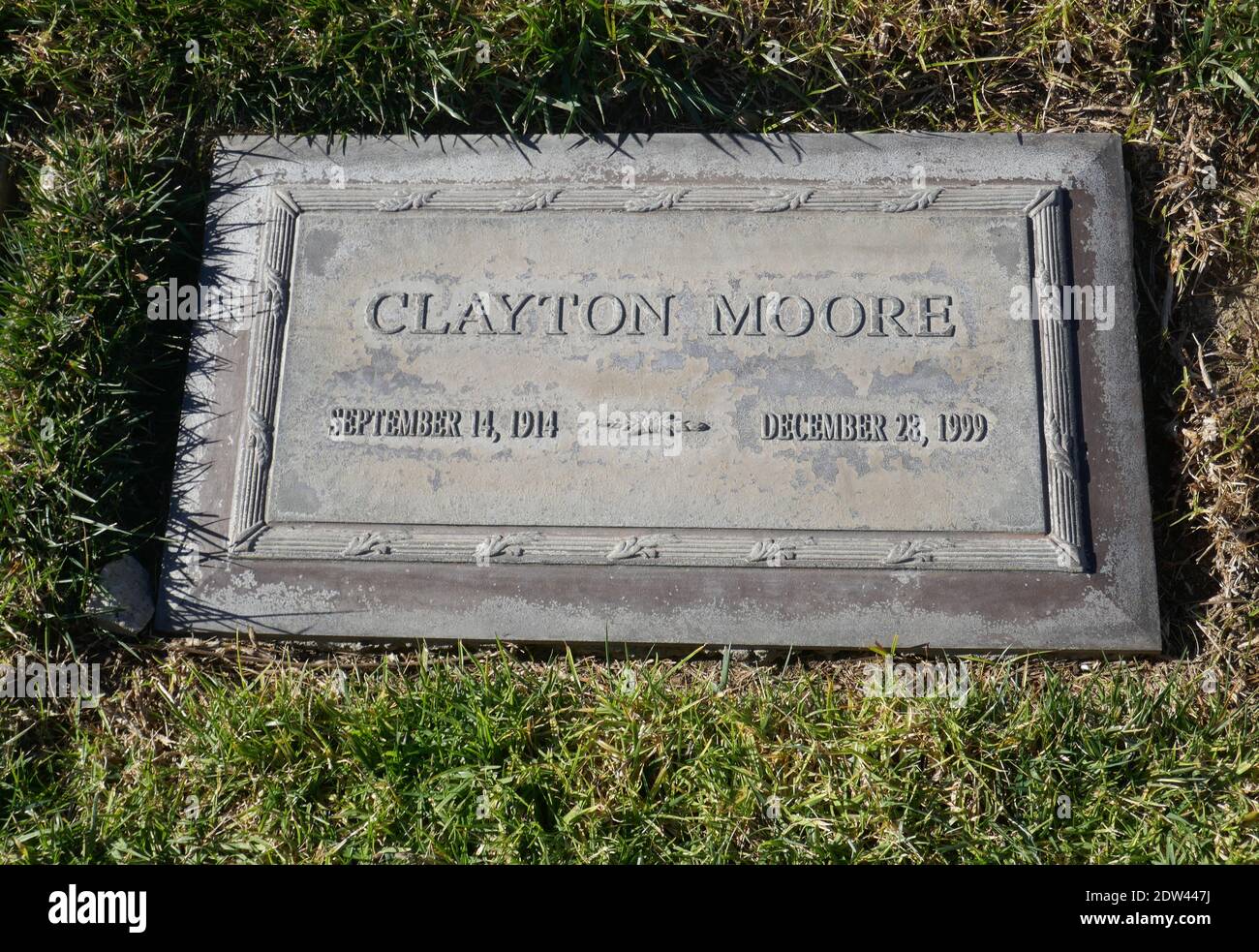 Glendale, California, USA 21st December 2020 A general view of atmosphere of actor Clayton Moore ...