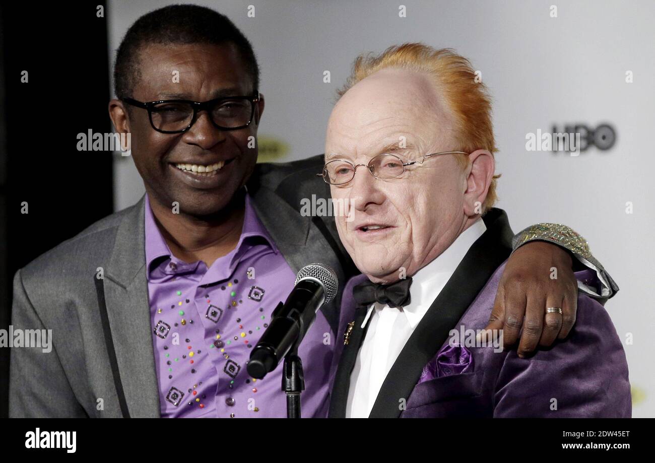 Youssou N'Dour and producer Peter Asher attend the 29th Annual Rock and ...