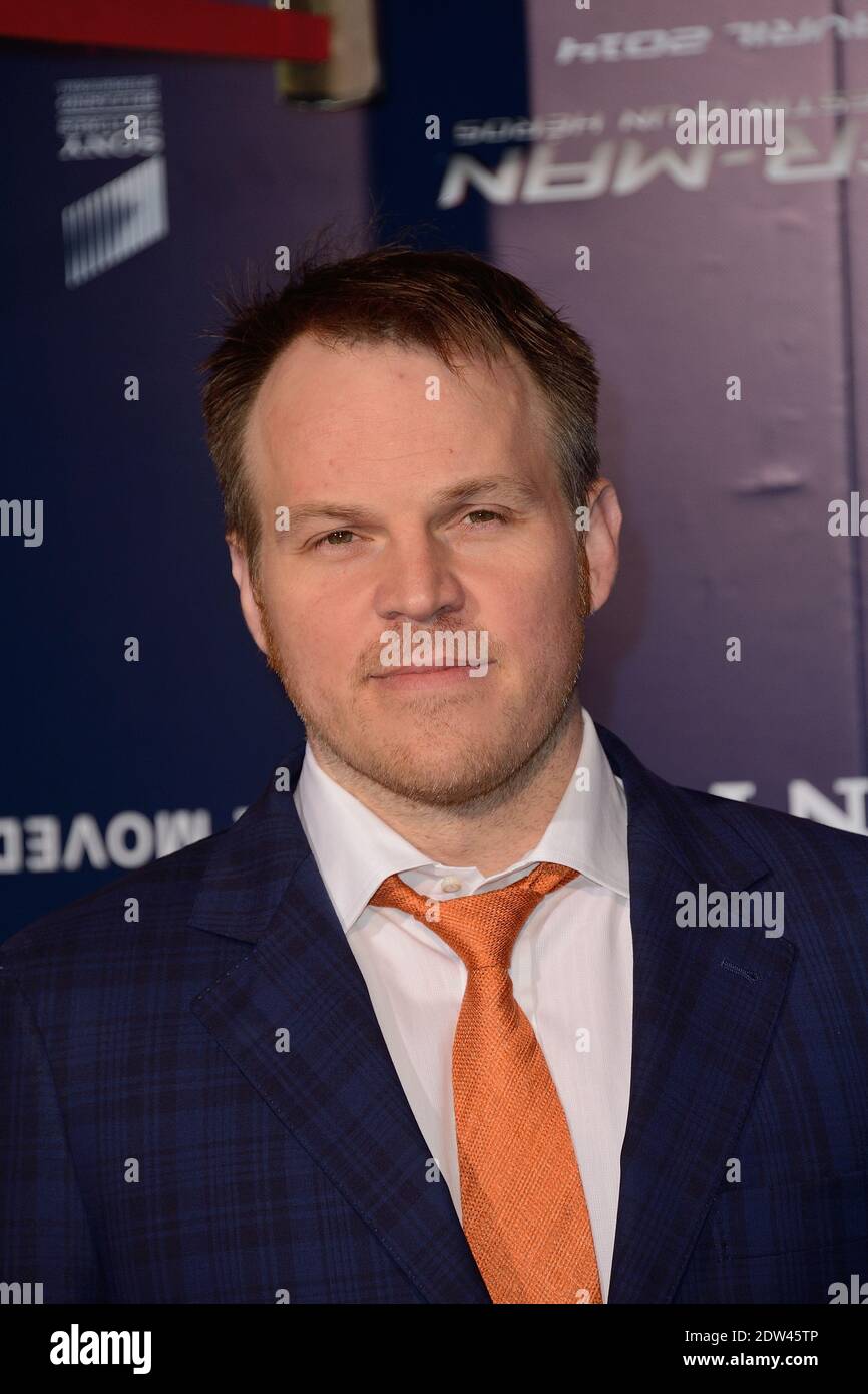 Marc Webb attending the premiere of the film The Amazing Spiderman 2 ...