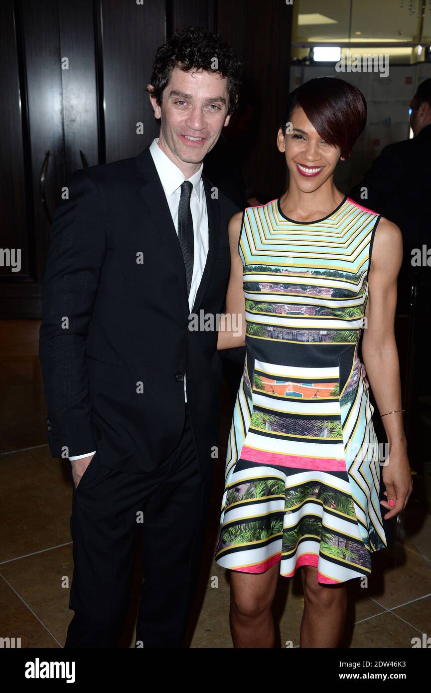 Marta Cunningham and James Frain attend the 25th Annual GLAAD Media ...
