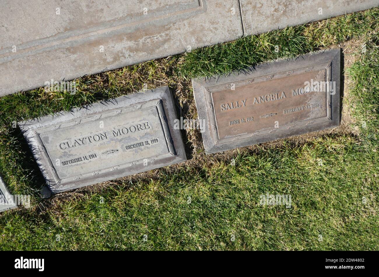 Glendale, California, USA 21st December 2020 A general view of atmosphere of actor Clayton Moore ...