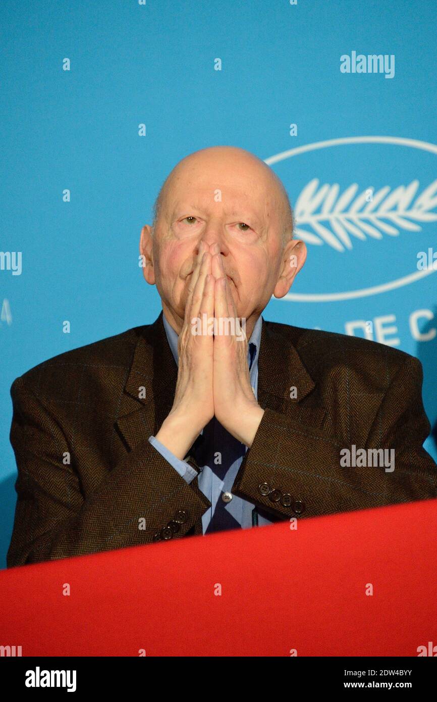 Festival President Gilles Jacob attending a press conference to present ...