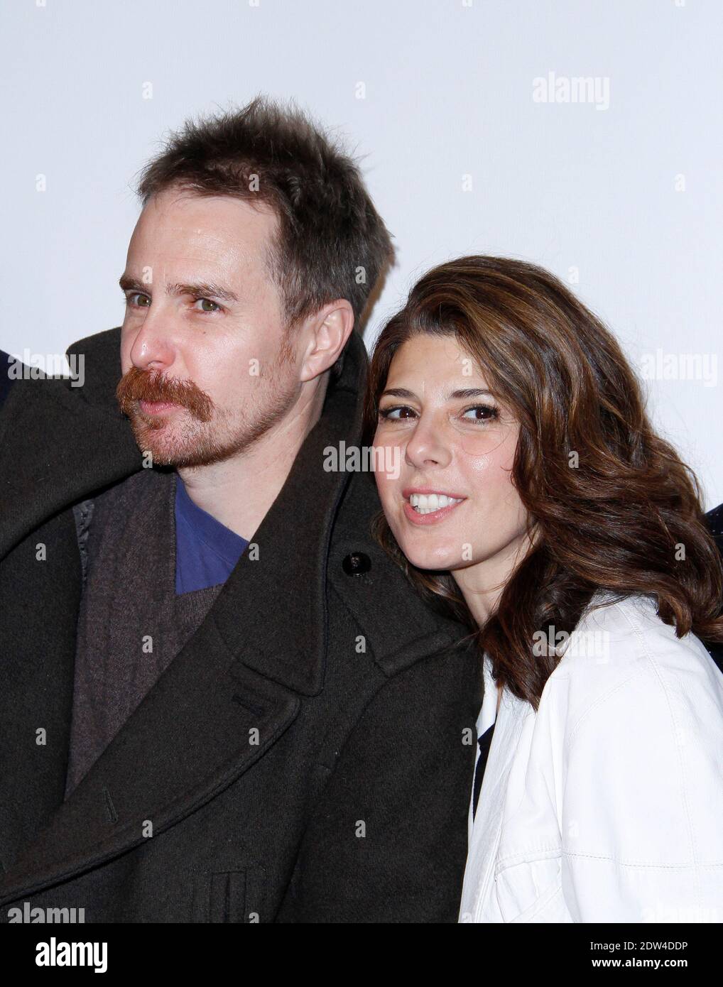 Sam Rockwell and Marisa Tomei attend the "Loitering With Intent ...