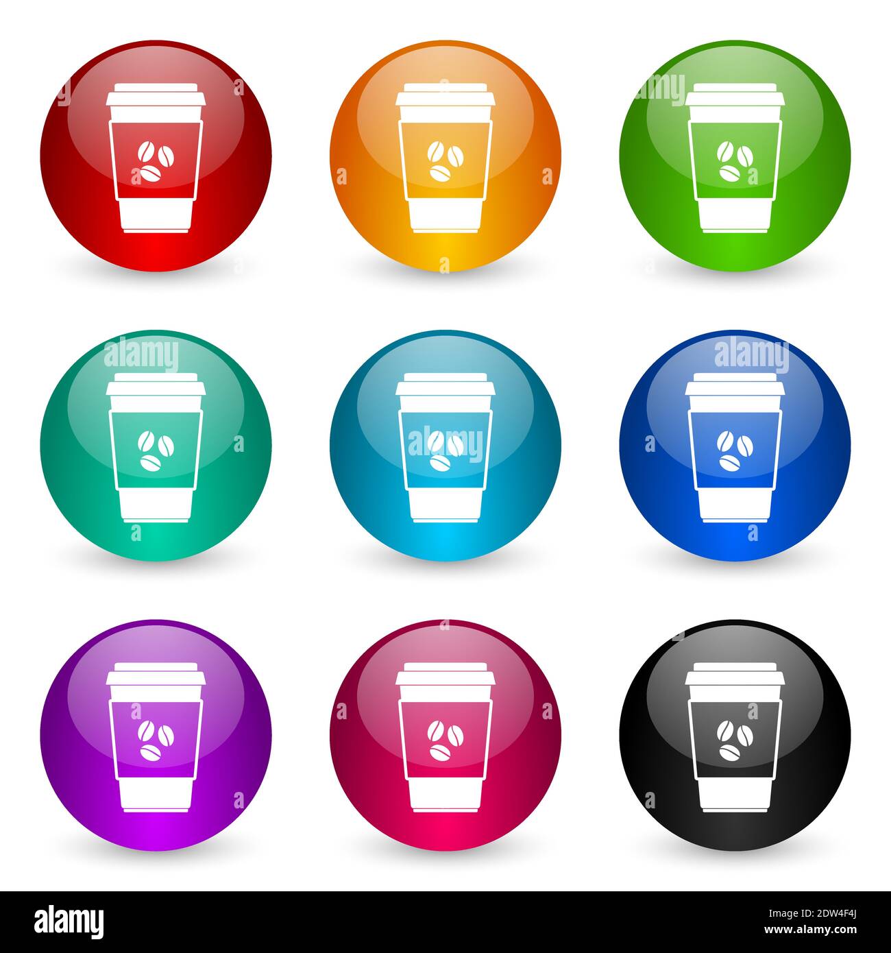 Drink options Stock Vector Images - Alamy