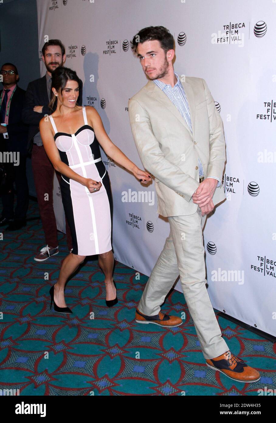 Nikki Reed and Will Elliot attend the Intramural premiere during the ...