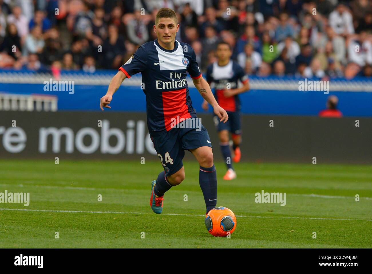 PSG's Marco Verratti during the French First League soccer match, Paris ...