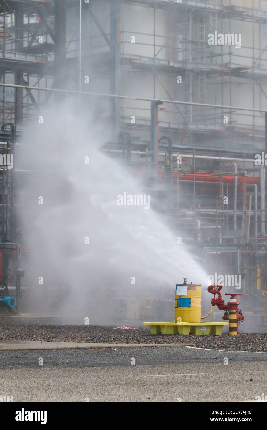 Water Spraying On Building High Resolution Stock Photography and Images ...