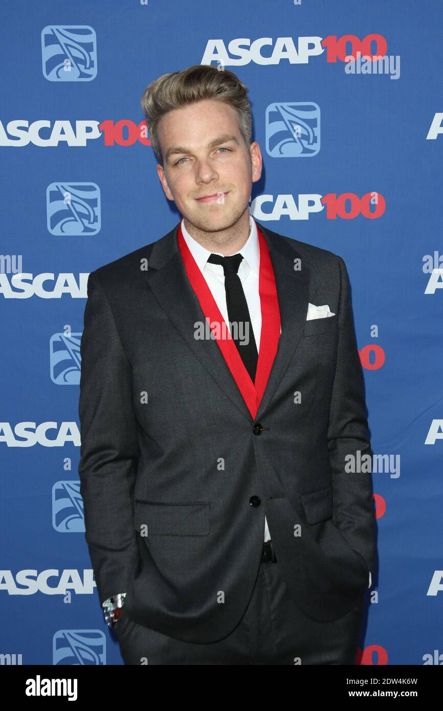 Greg Holden arrives to the 31st Annual ASCAP Pop Music Awards in Hollywood, Los Angeles, CA, USA ...