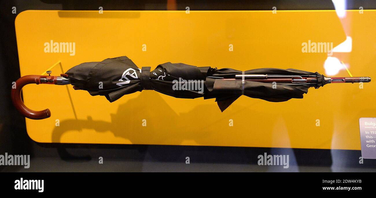 A hidden tiny pellet filled with poison concealed in a ordinary looking ...