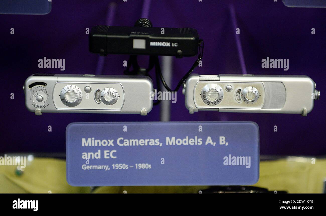 Minox cameras from the Cold War-era is on display at the Spy Museum ...