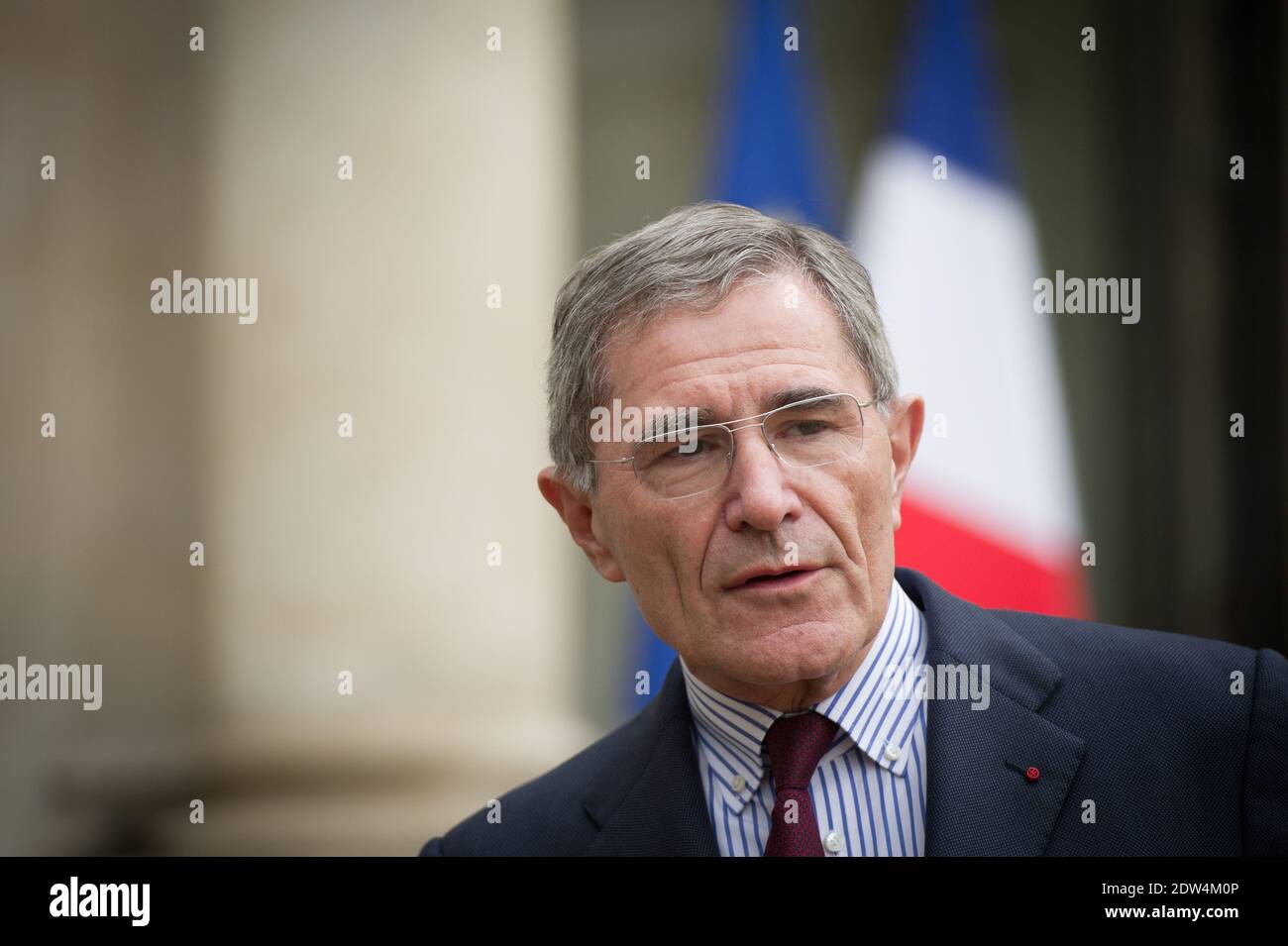 GDF SUEZ Ceo's Gerard Mestrallet leaves the Elysee Palace, in Paris ...