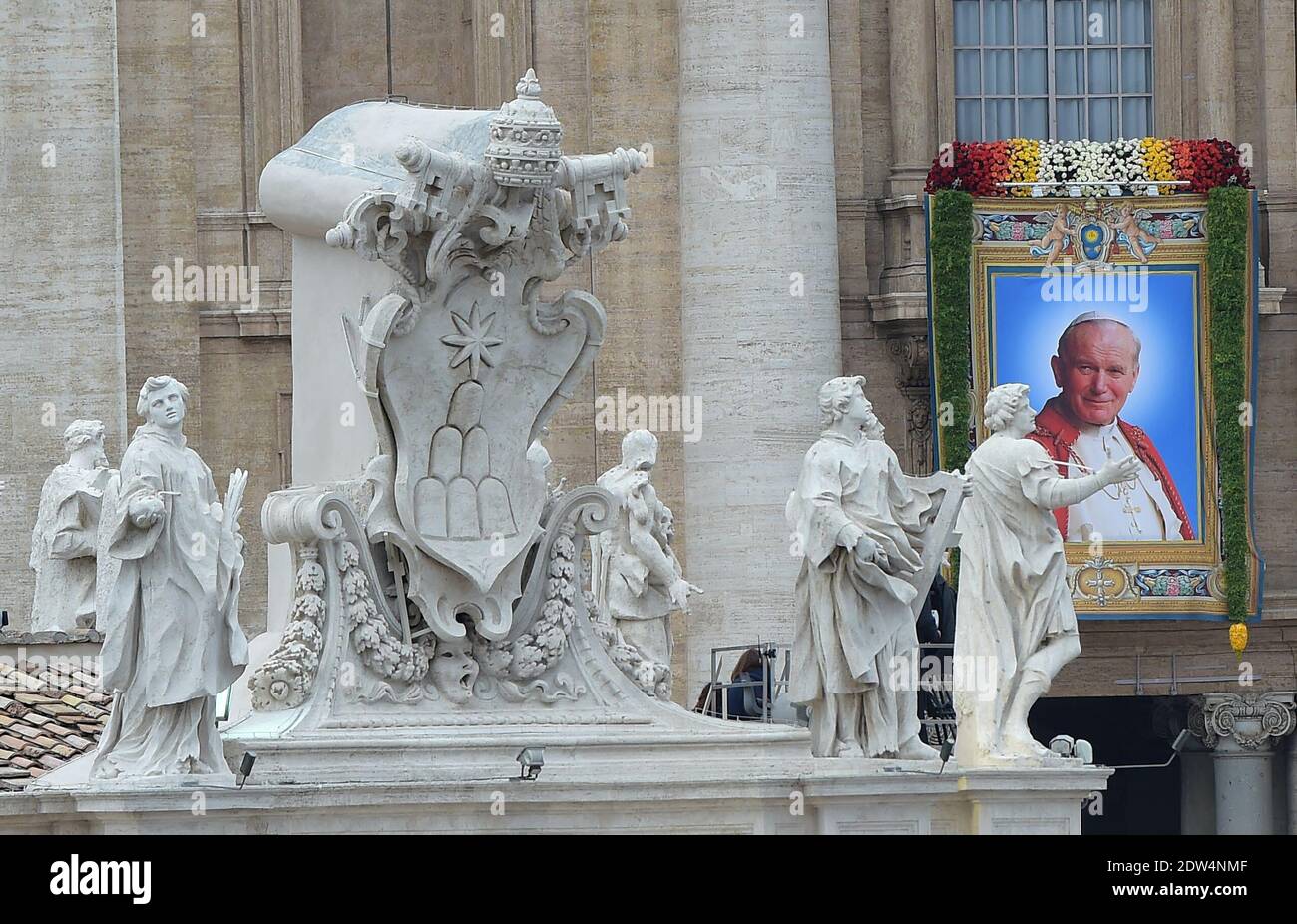 Pope Francis declared Popes John XXIII and John Paul II saints before ...