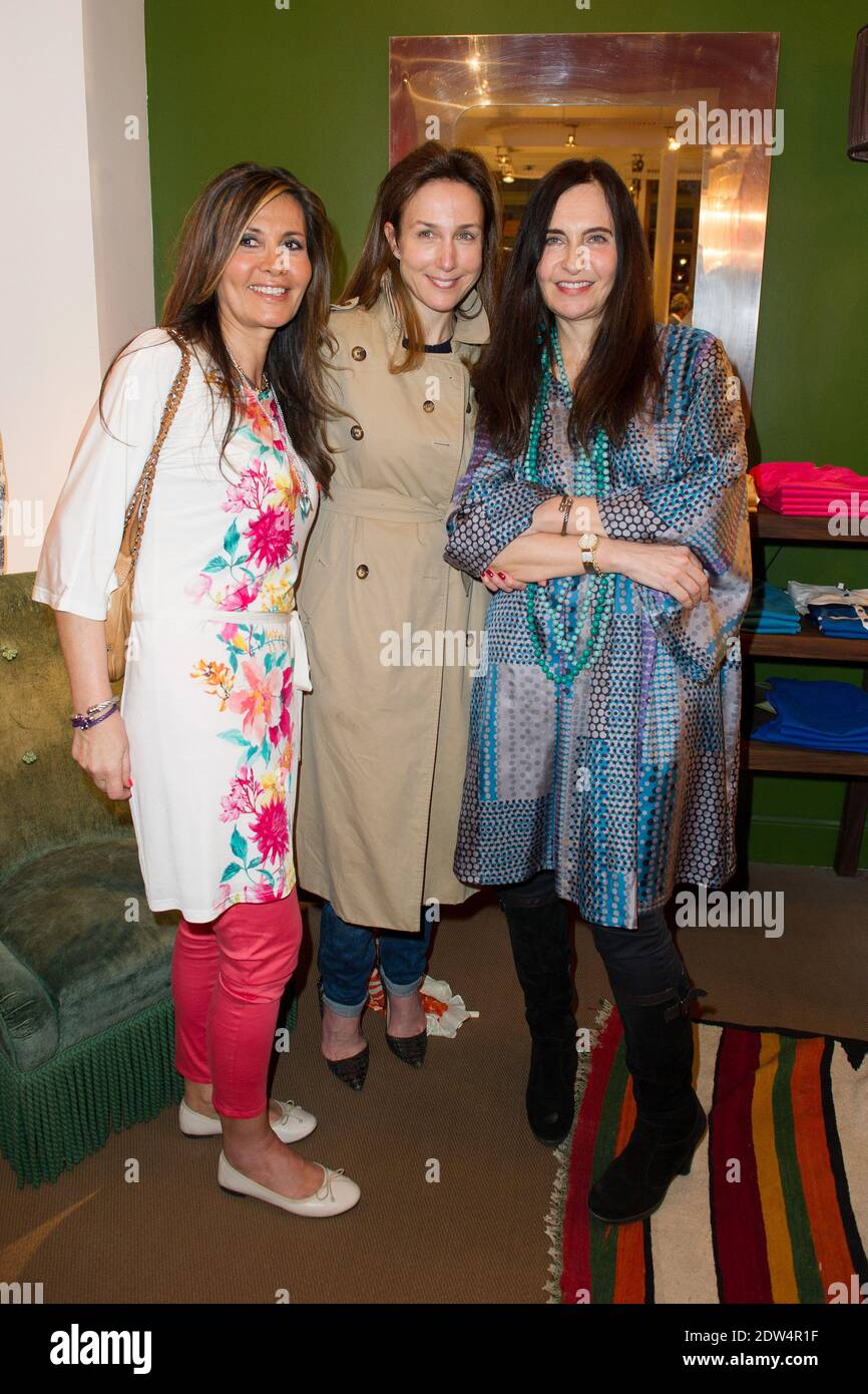 Olga Charriol, Elsa Zylberstein and Nathalie Garcon attending the ...
